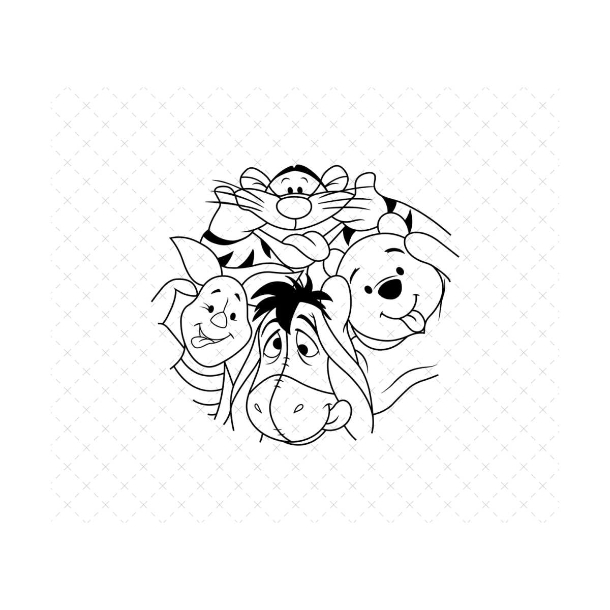 Winnie The Pooh Svg, Winnie The Pooh Png, 234 - Inspire Uplift