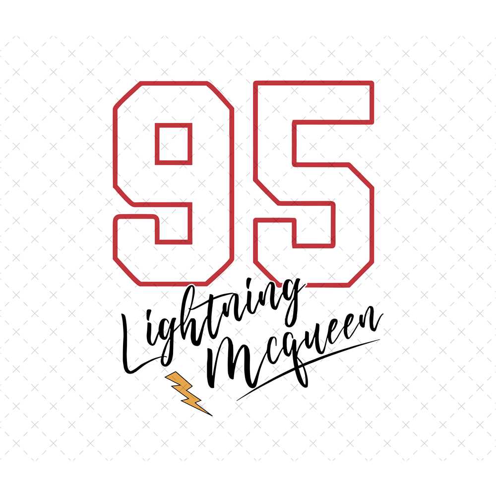 Lightning McQueen 95 Png Svg, Cars Png Svg, 95 | Inspire Uplift