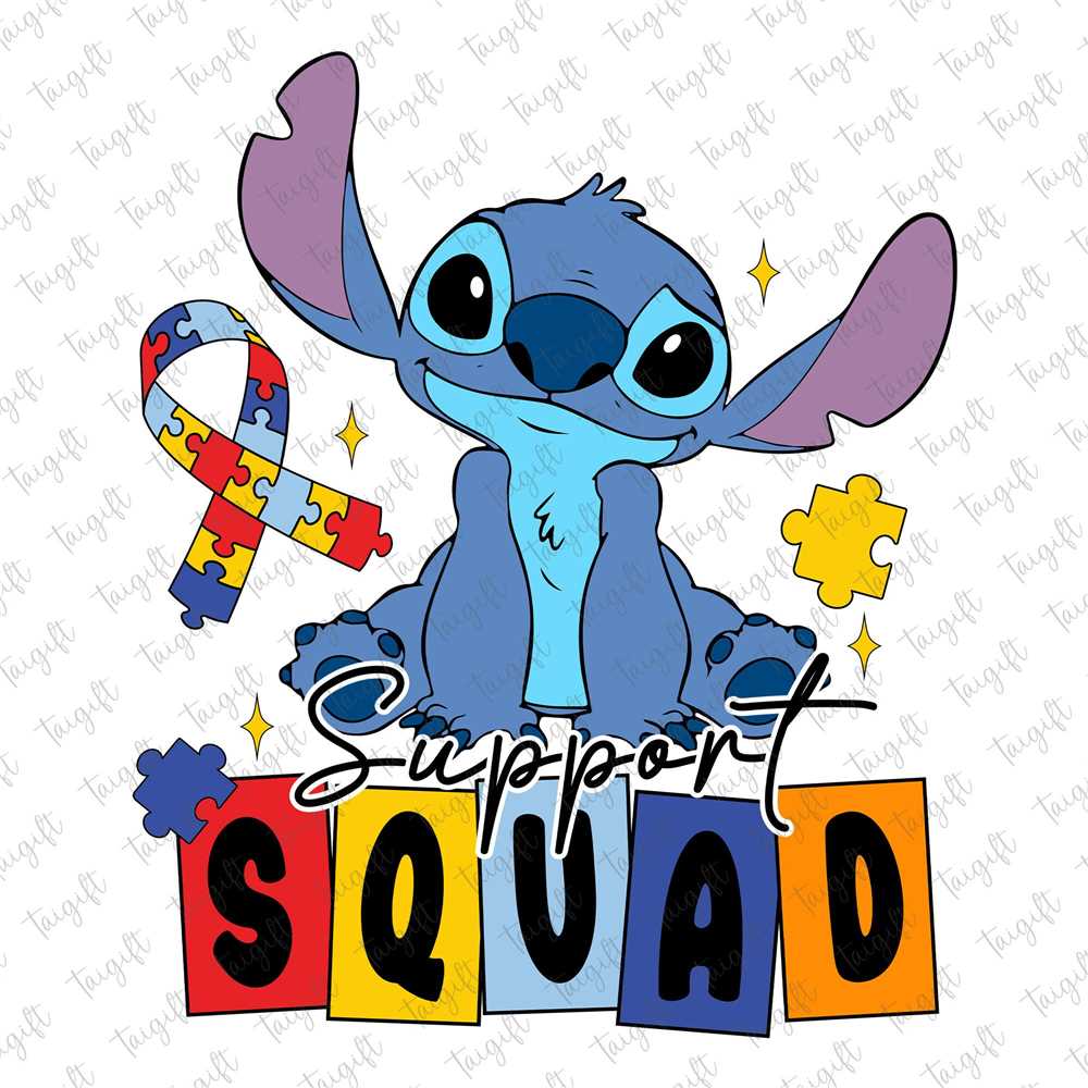 Autism Support Squad Svg, Autism Awareness Svg - Inspire Uplift