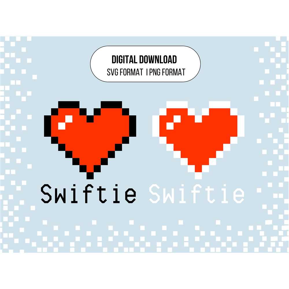Swiftie Pixelated svg and png file, Taylor Swiftie png - Inspire Uplift