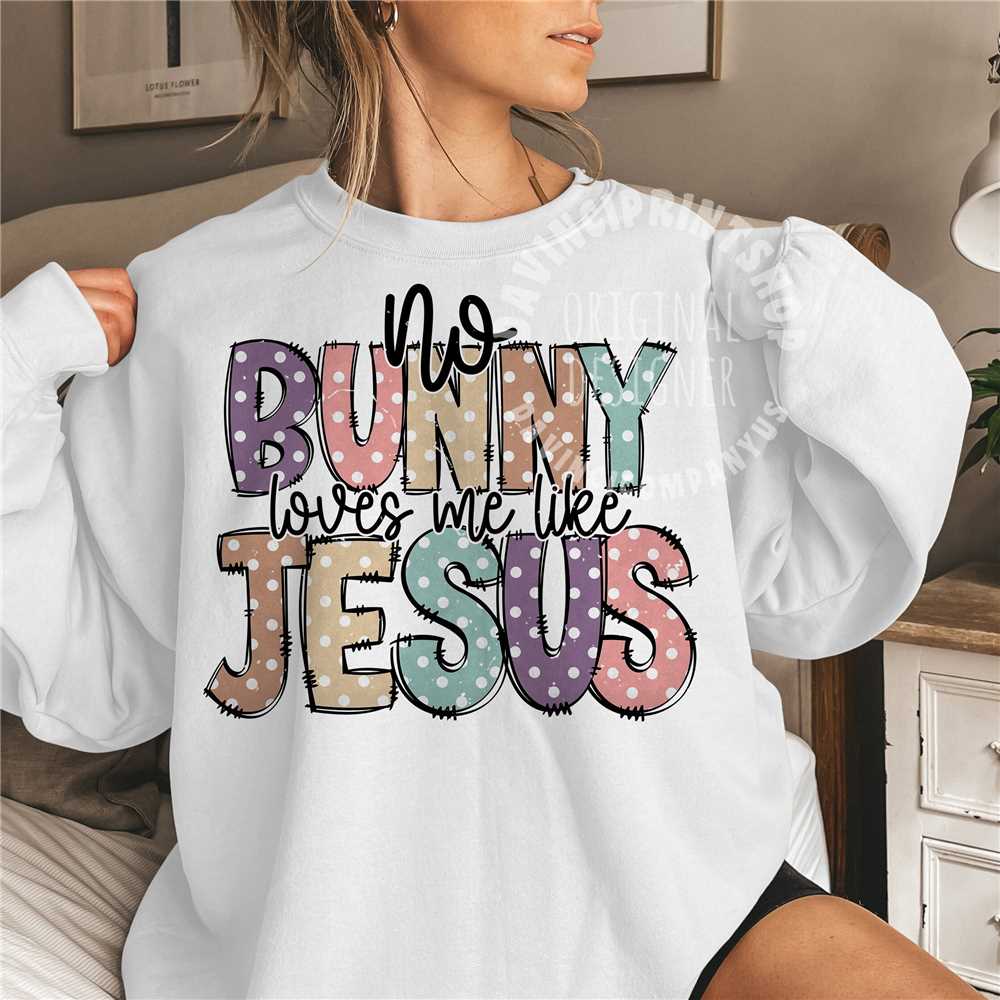 No Bunny loves me like jesus png, kids and adults religious, | Inspire ...
