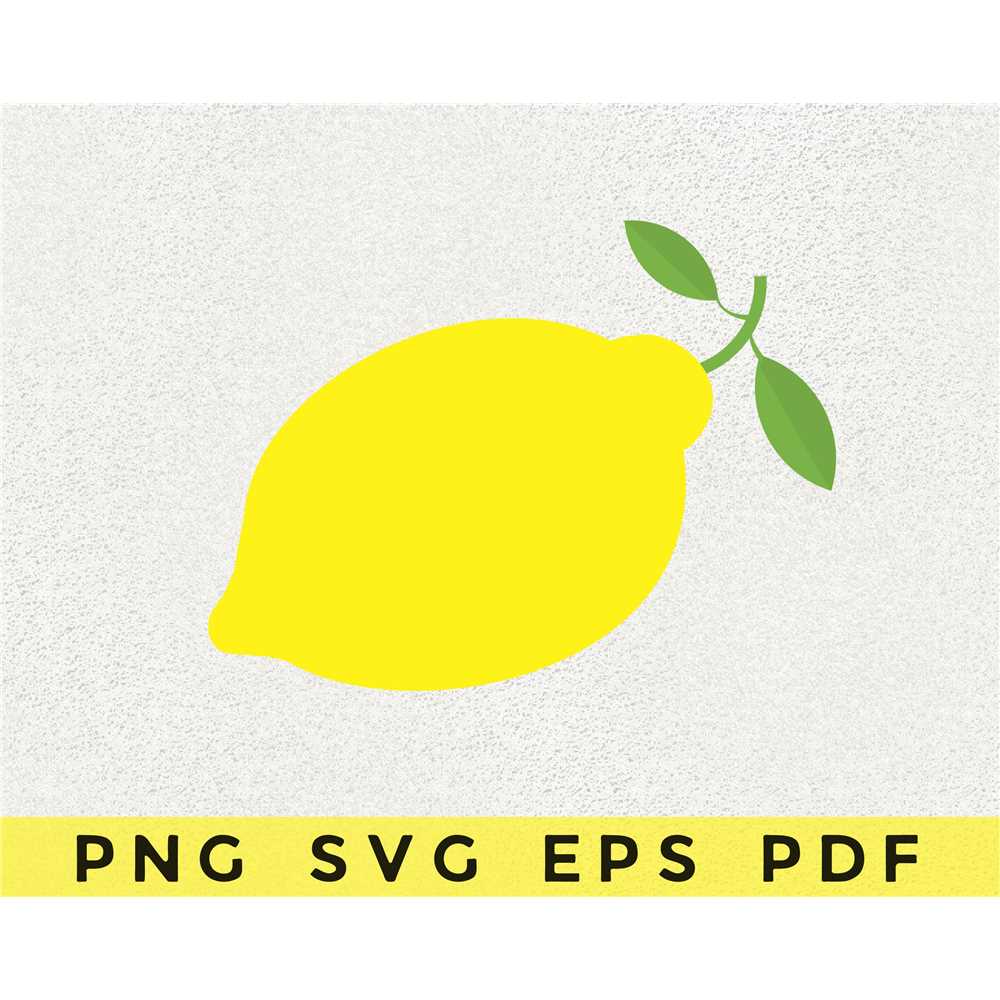 COMMERCIAL USE Lemon Svg File, Cricut Svg Files Shirt Svg Si | Inspire ...