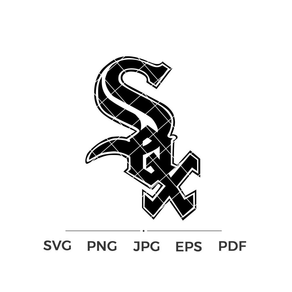 White Sox svg, ChicagoWhite Sox svg, Baseball Team svg, Whit | Inspire ...