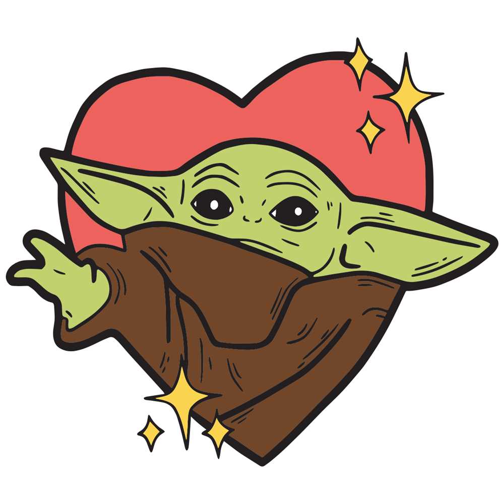 Baby Yoda Love Svg, Valentine Svg, Star Wars Svg, Baby Yoda | Inspire ...