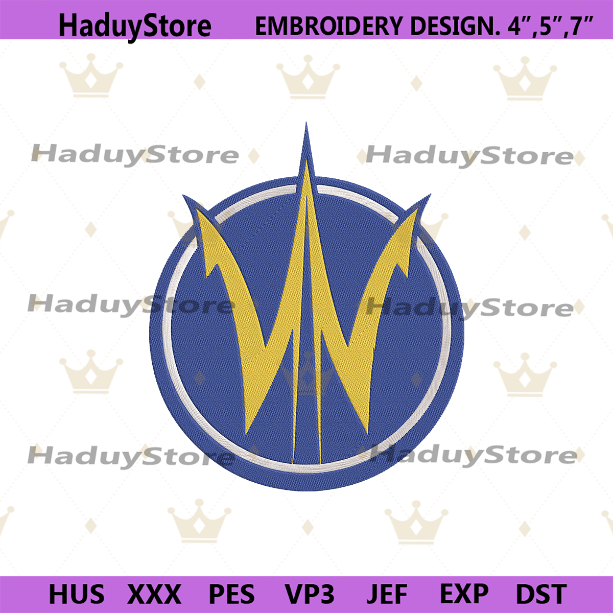 Golden State Warriors Logo Machine Embroidery Design Digital - Inspire ...