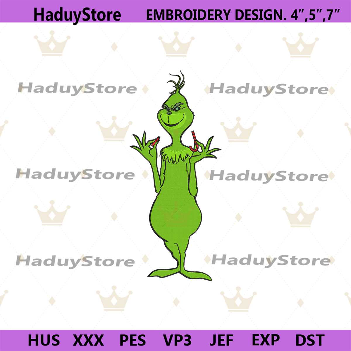 Grinch Christmas Embroidery File Instant,The Grinch Embroide | Inspire ...