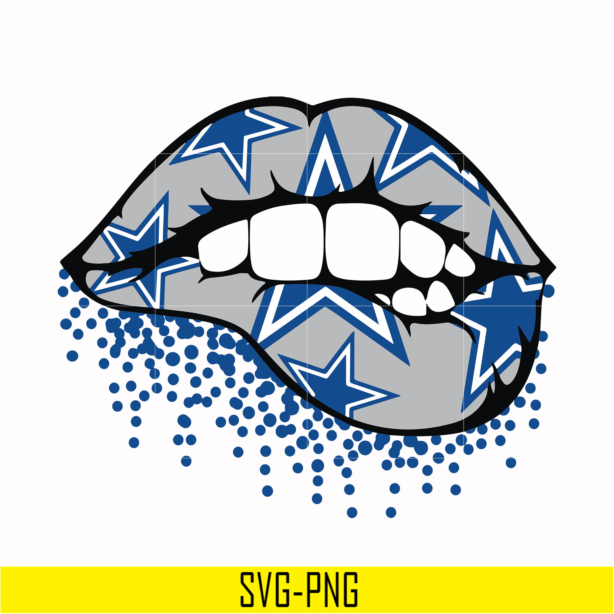 Dallas cowboys lip svg, cowboys svg, Nfl svg, png, dxf, eps - Inspire ...