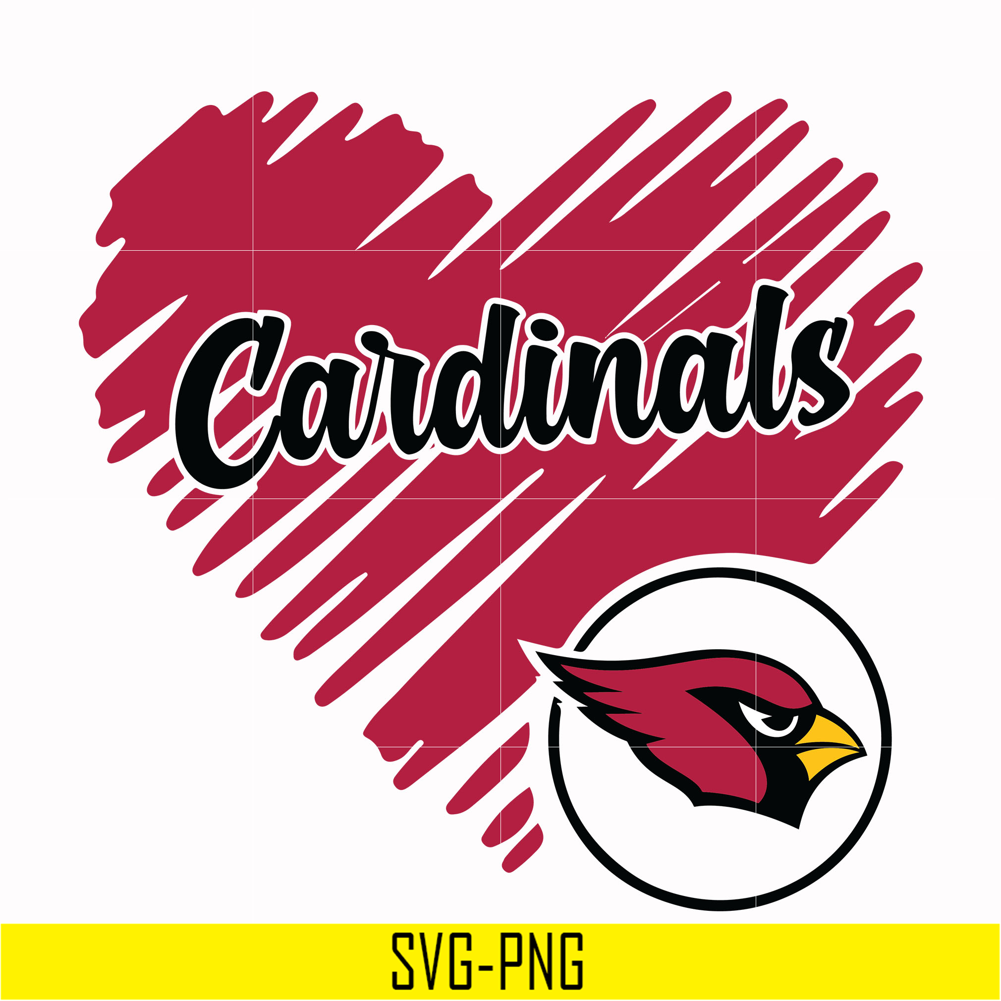 Arizona Cardinals heart svg, Cardinals heart svg, Nfl svg, p | Inspire ...