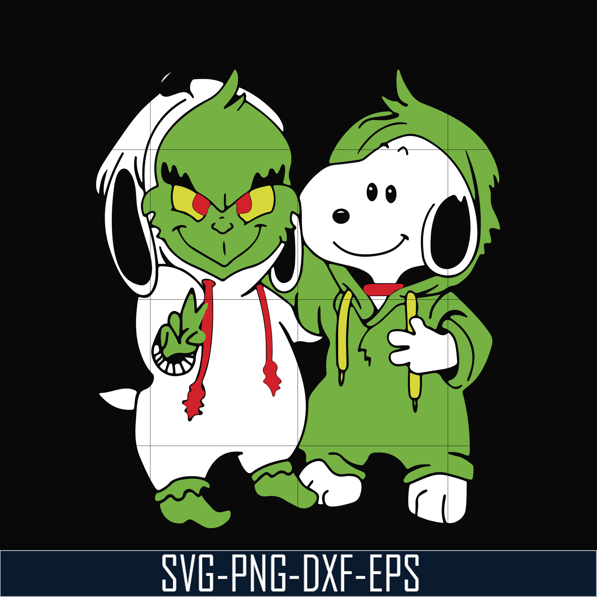 Snoopy and grinch kids svg, christmas svg, png, dxf, eps dig | Inspire ...