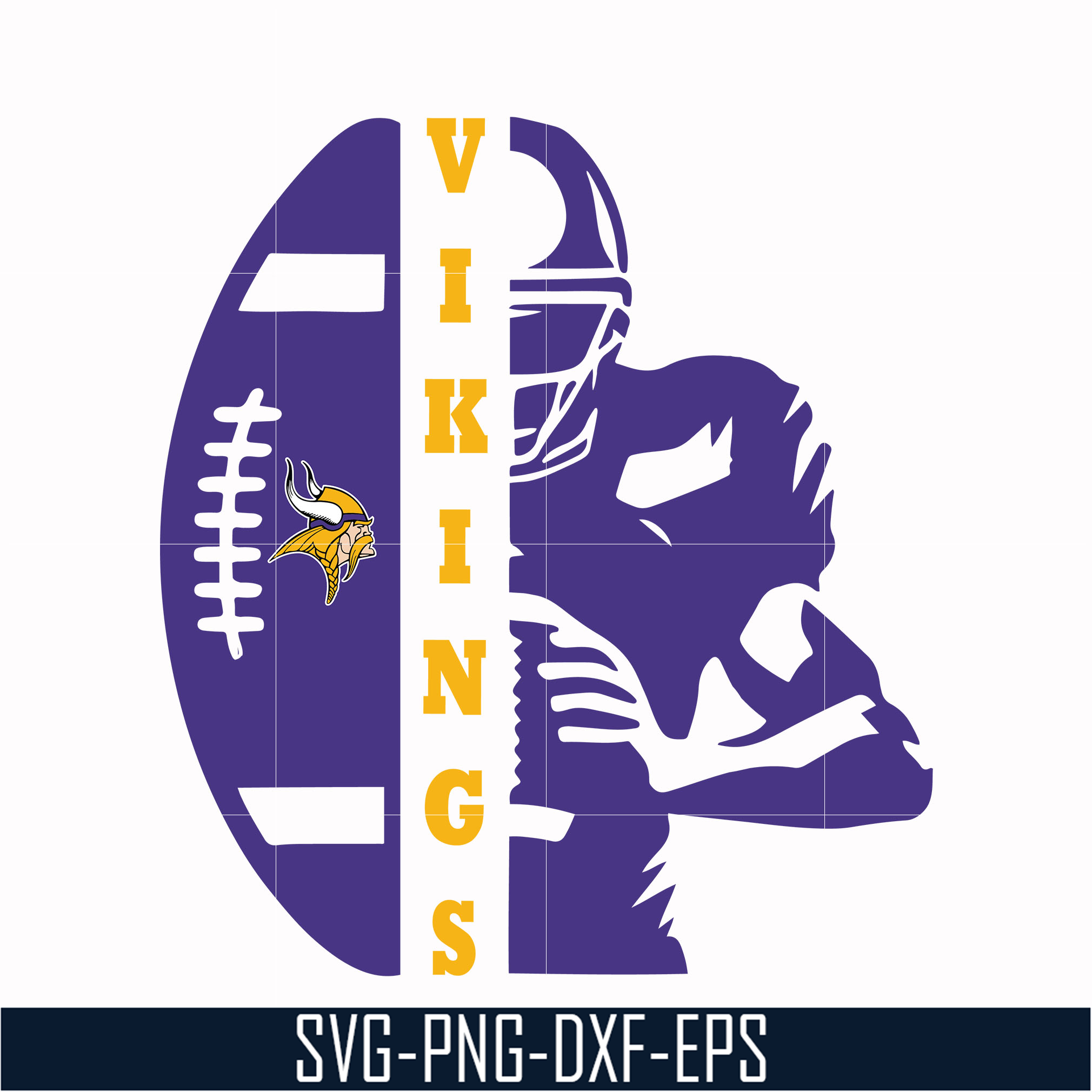 Minnesota Vikings svg, Vikings svg, Nfl svg, png, dxf, eps d | Inspire ...