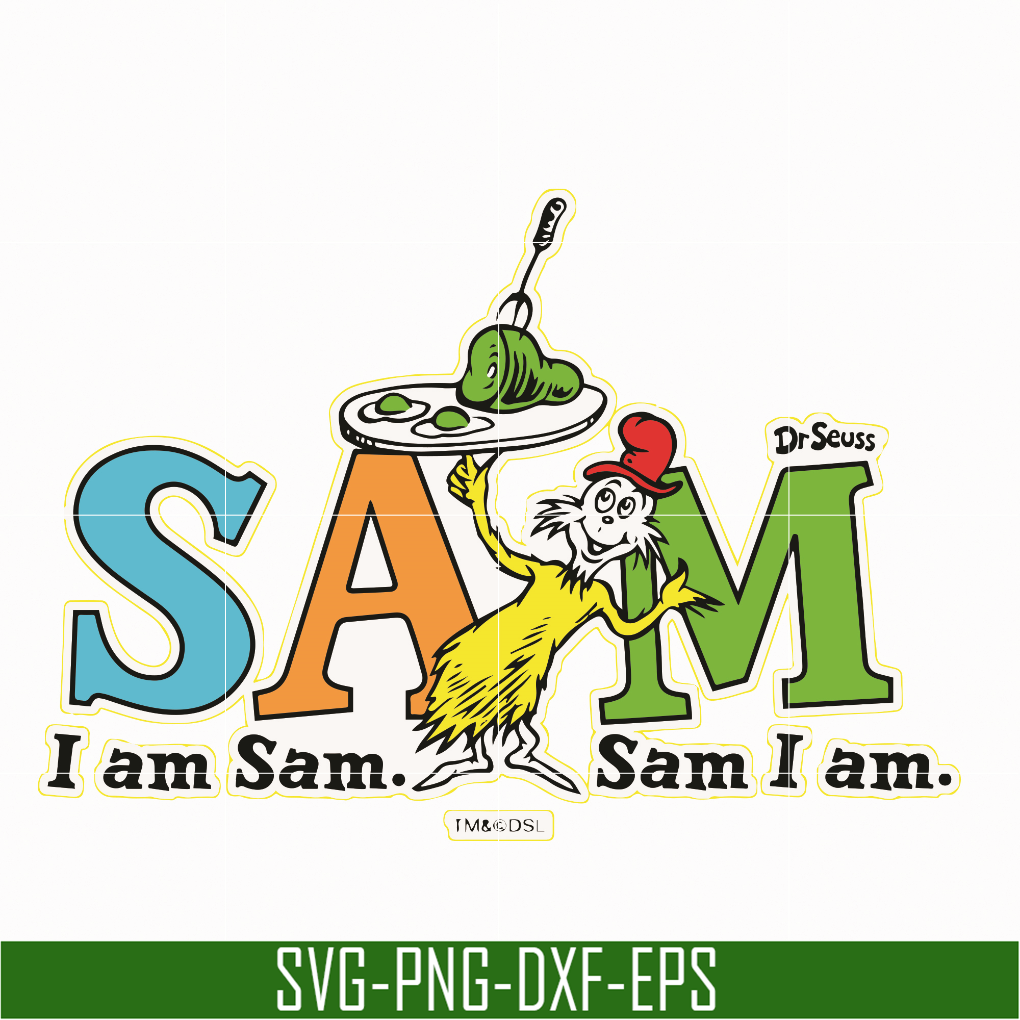 I am sam svg, sam i am svg, Sam svg, Ham svg, dr svg, png, d - Inspire ...