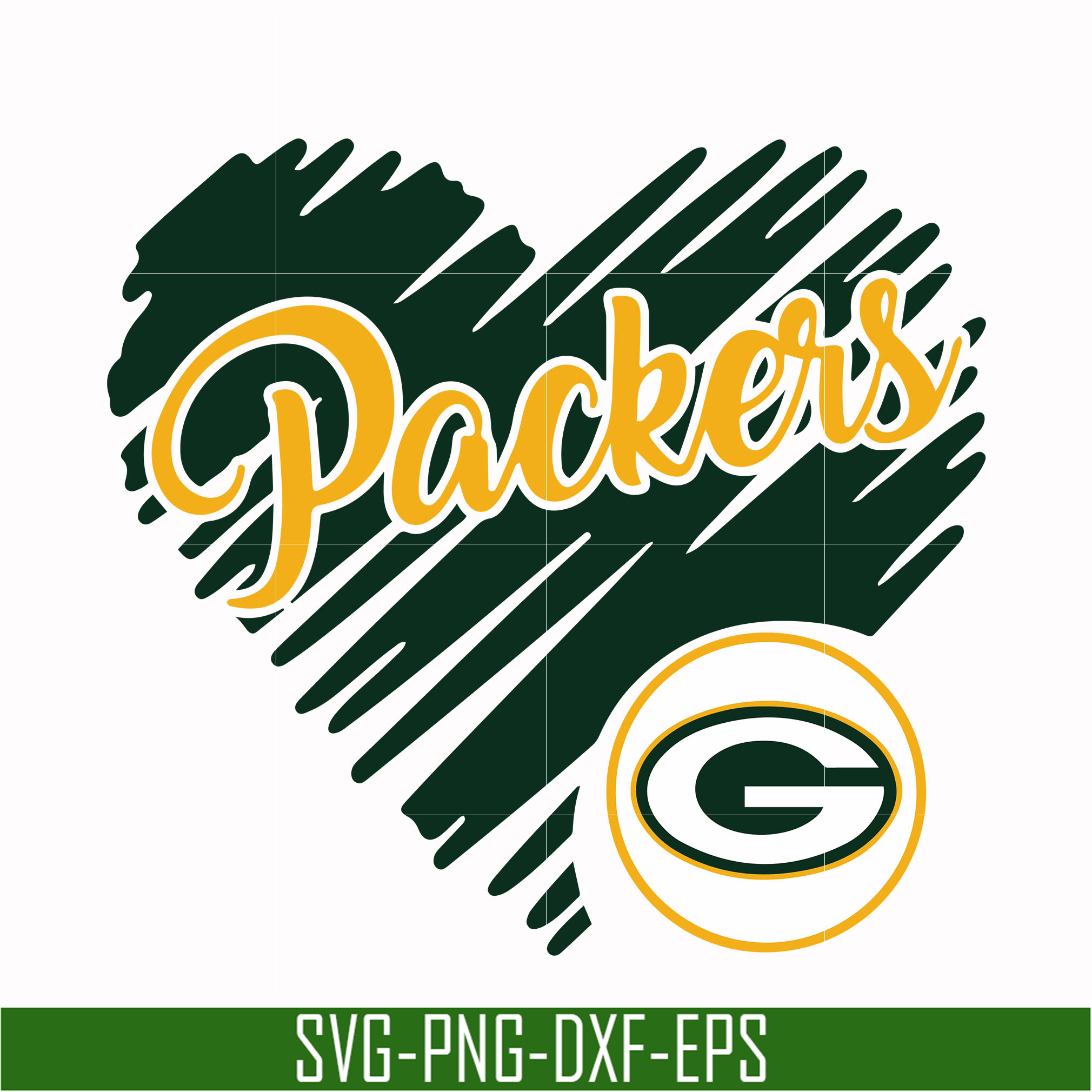 Green Bay Packers heart svg, Packers heart svg, Nfl svg, png | Inspire ...