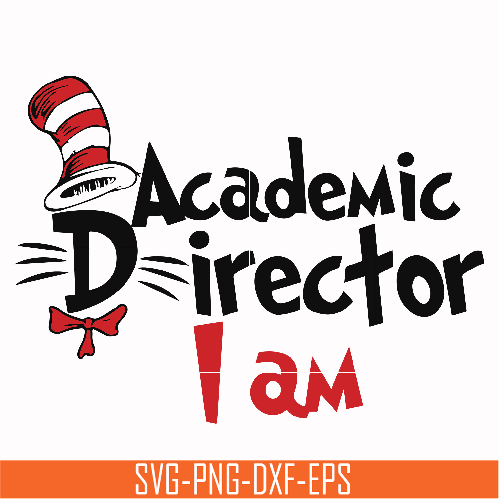 Academic director I am svg, png, dxf, eps file DR000133 - Inspire Uplift