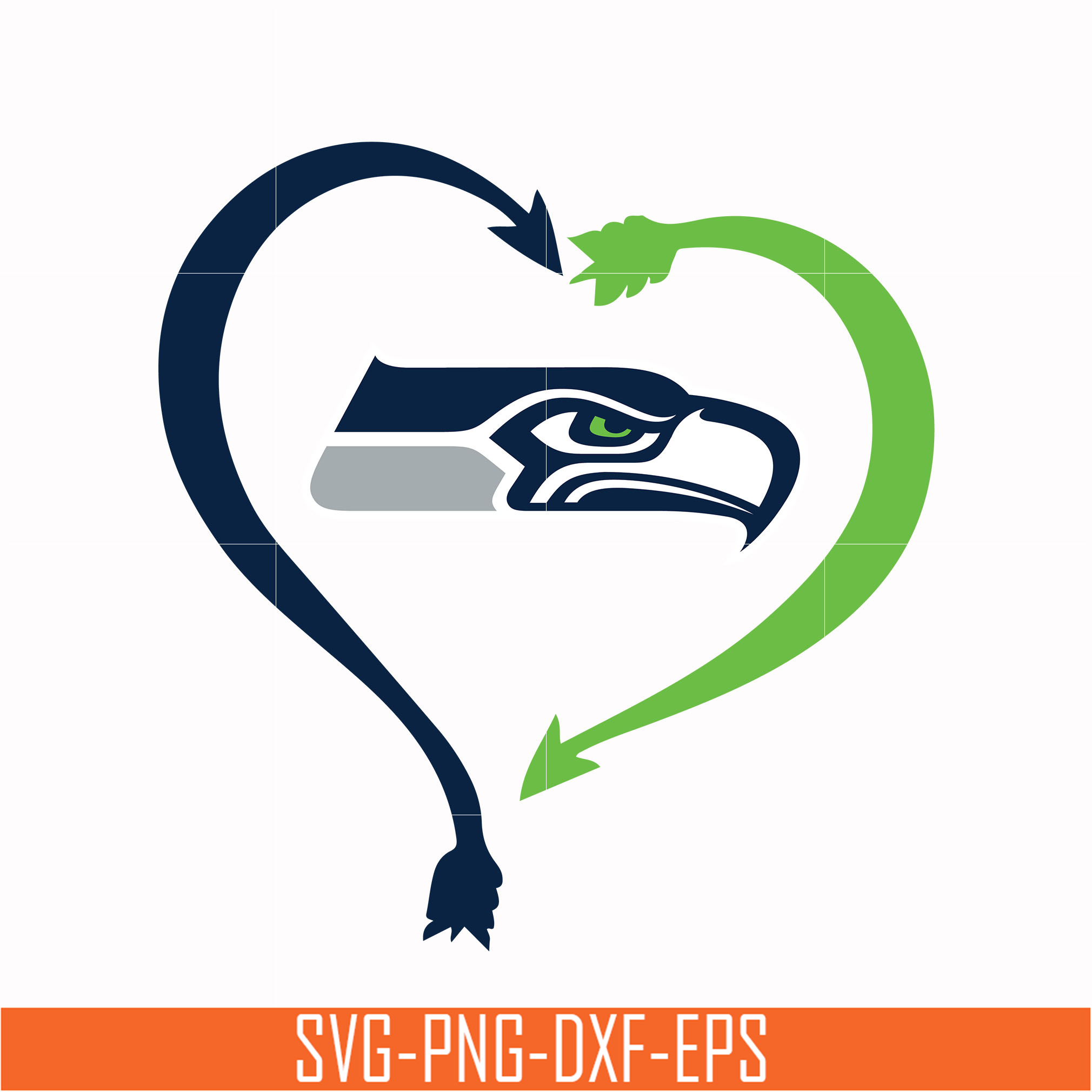 Seattle Seahawks heart svg, seahawks heart svg, Nfl svg, png | Inspire ...