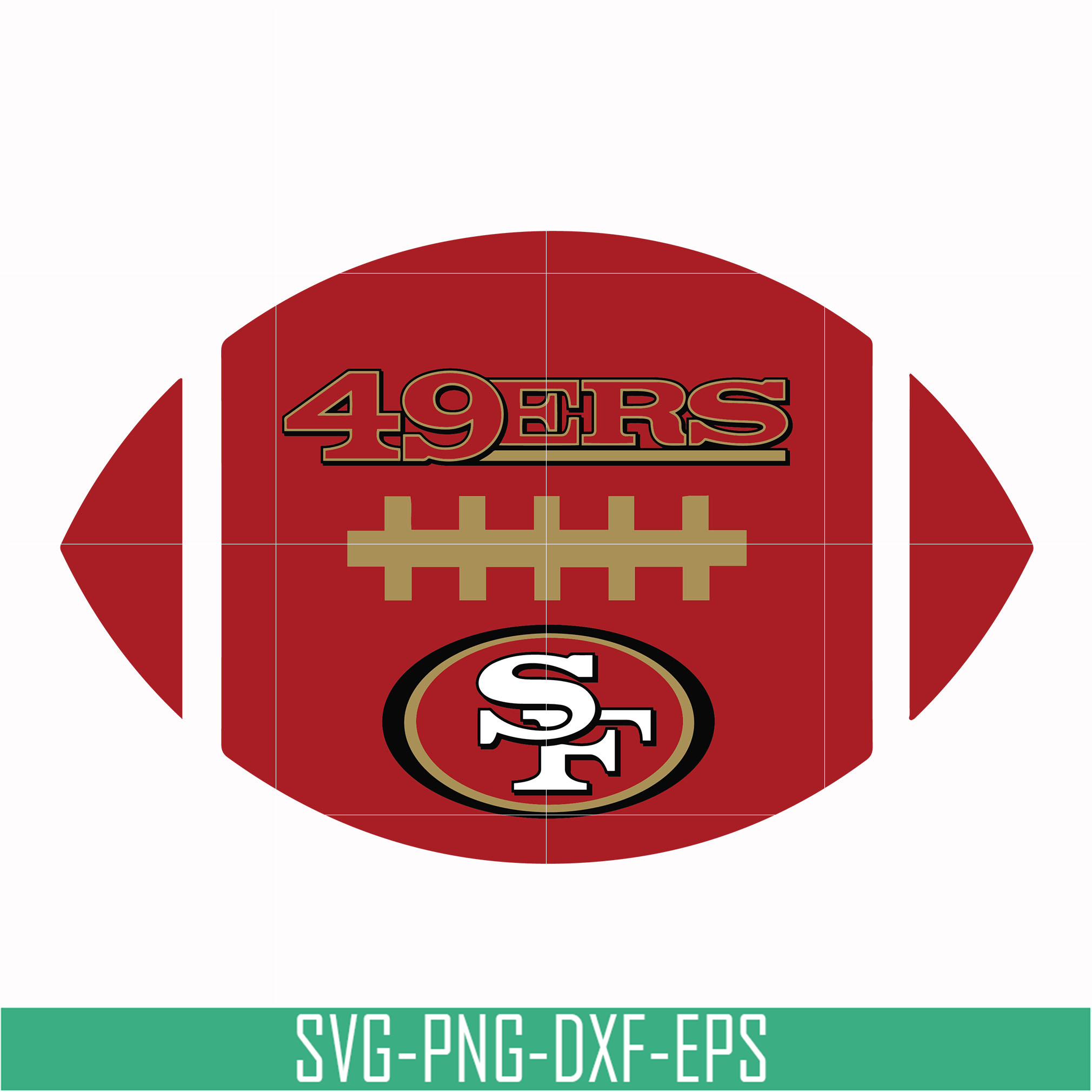 San francisco 49ers svg, 49ers svg, Nfl svg, png, dxf, eps d - Inspire ...
