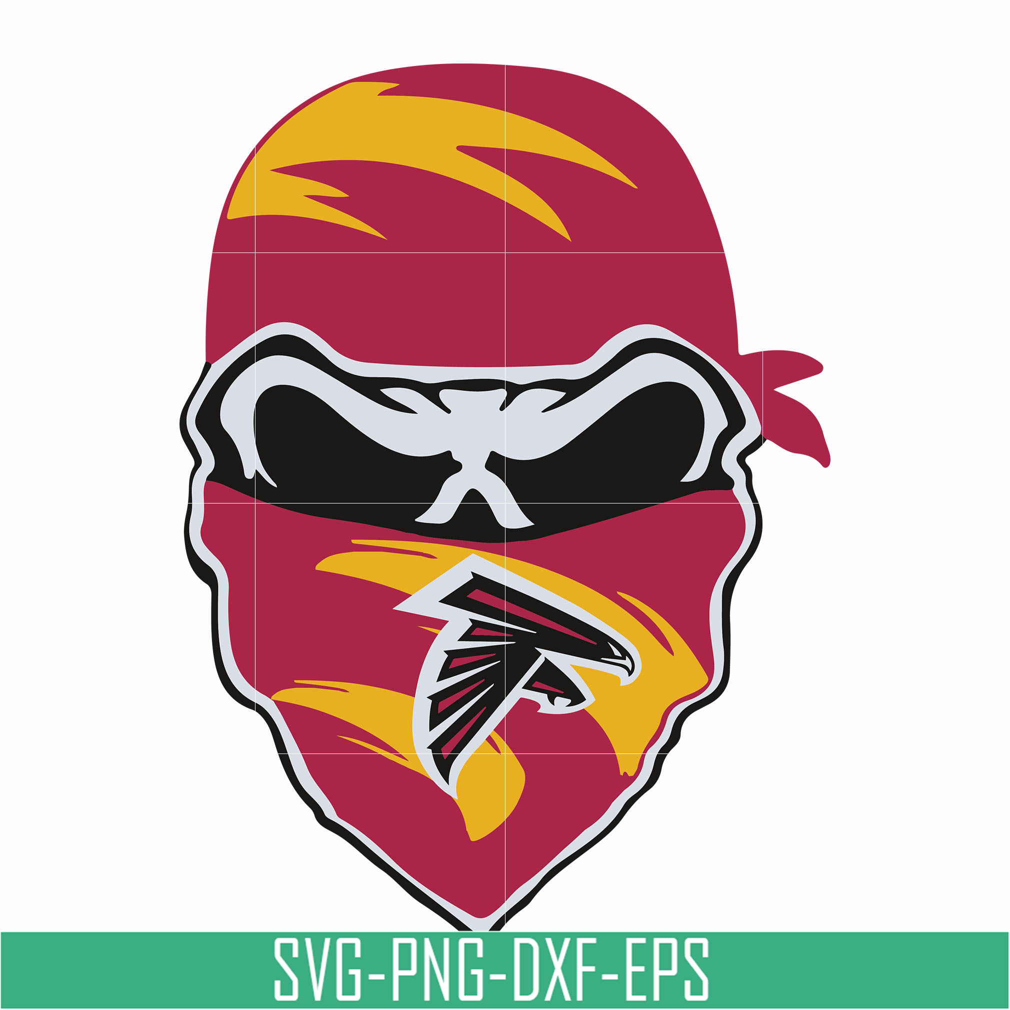 Atlanta Falcons Skull svg, Falcons svg, Sport svg, Nfl svg, - Inspire ...