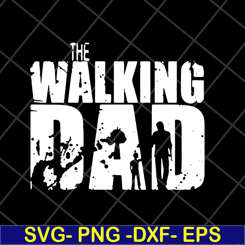 the walking dad svg, png, dxf, eps digital file FTD18052122 - Inspire ...