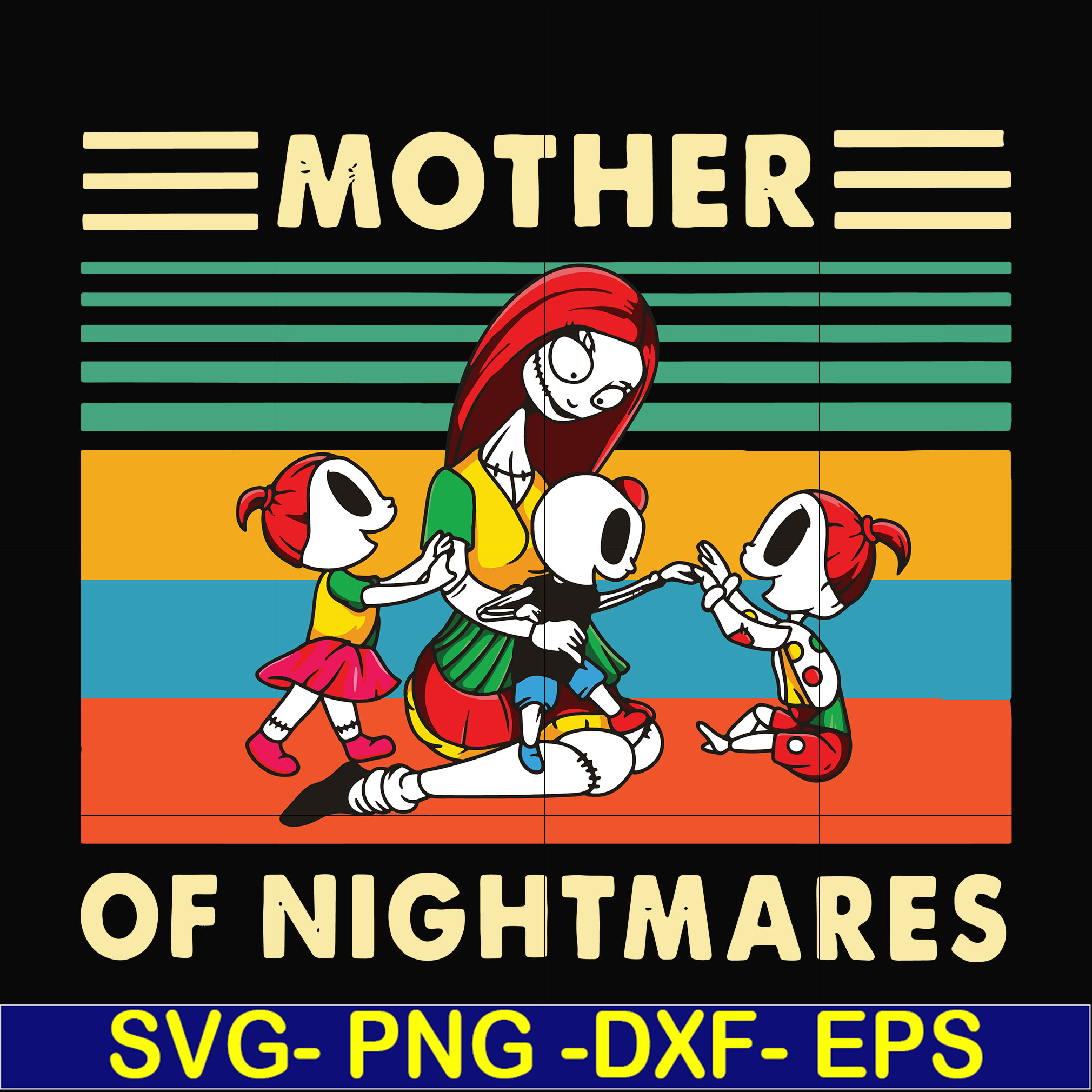 Mother of nightmares svg, png, dxf, eps digital file HLW0153 - Inspire ...