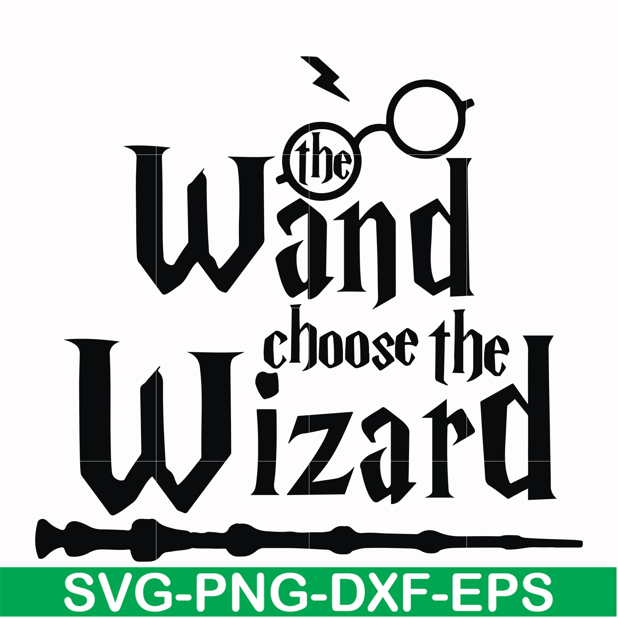 The wand choose the wizard svg, png, dxf, eps file HRPT0004 - Inspire ...