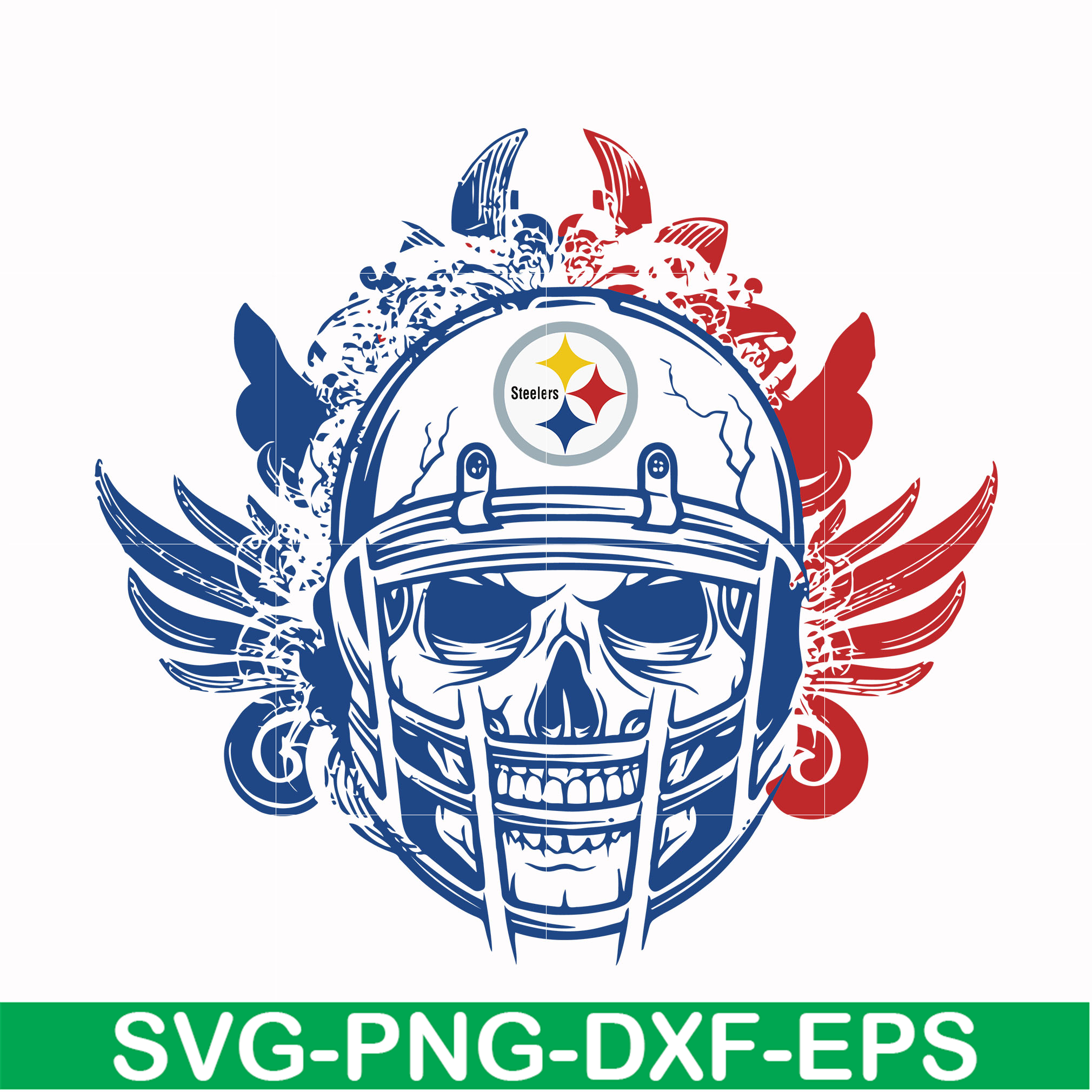 Pittsburgh Steelers skull svg, Pittsburgh Steelers svg, Skul - Inspire ...