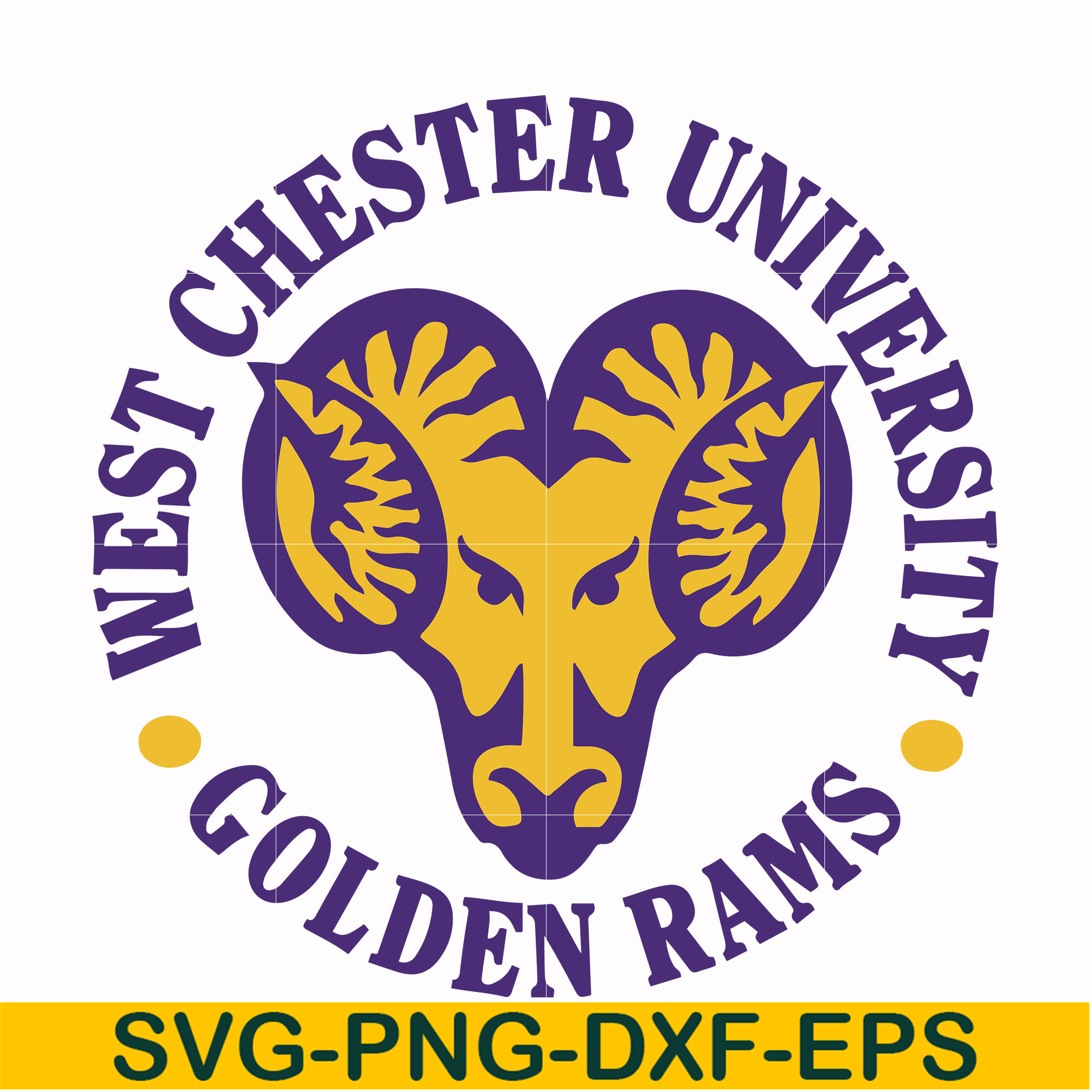 West Chester University svg, png, dxf, eps file NCAA0000341 | Inspire ...