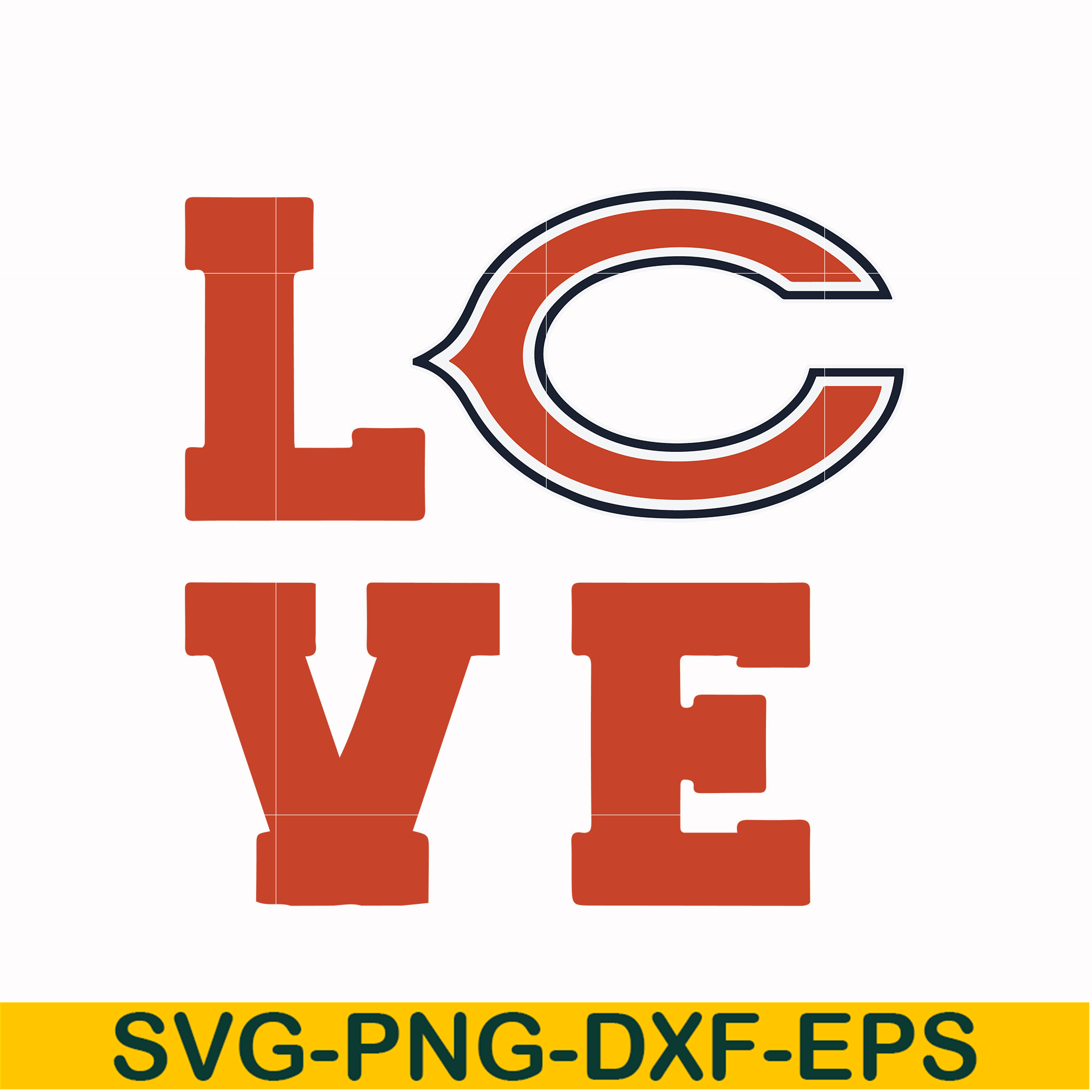 Chicago Bears live svg, Chicago Bears svg, Bears svg, Sport - Inspire ...