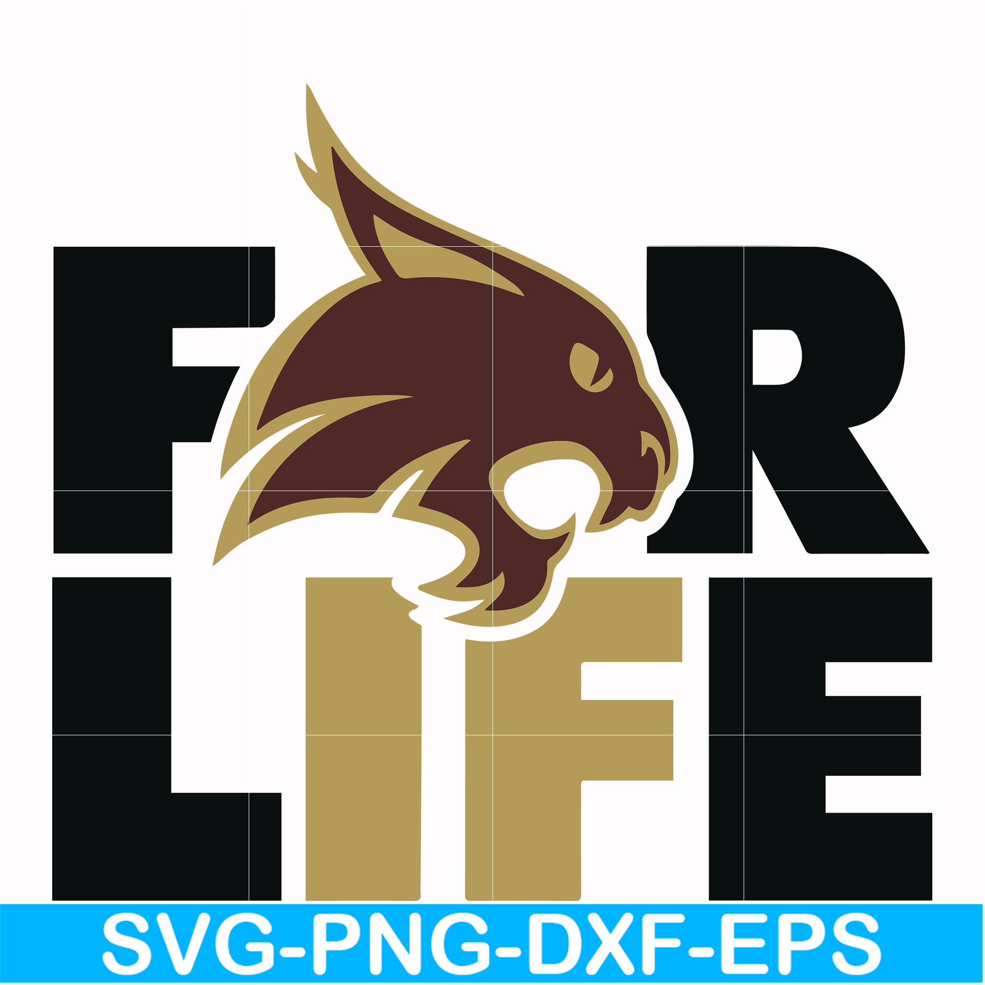 Texas State Bobcats svg, png, dxf, eps file NCAA0000282 | Inspire Uplift