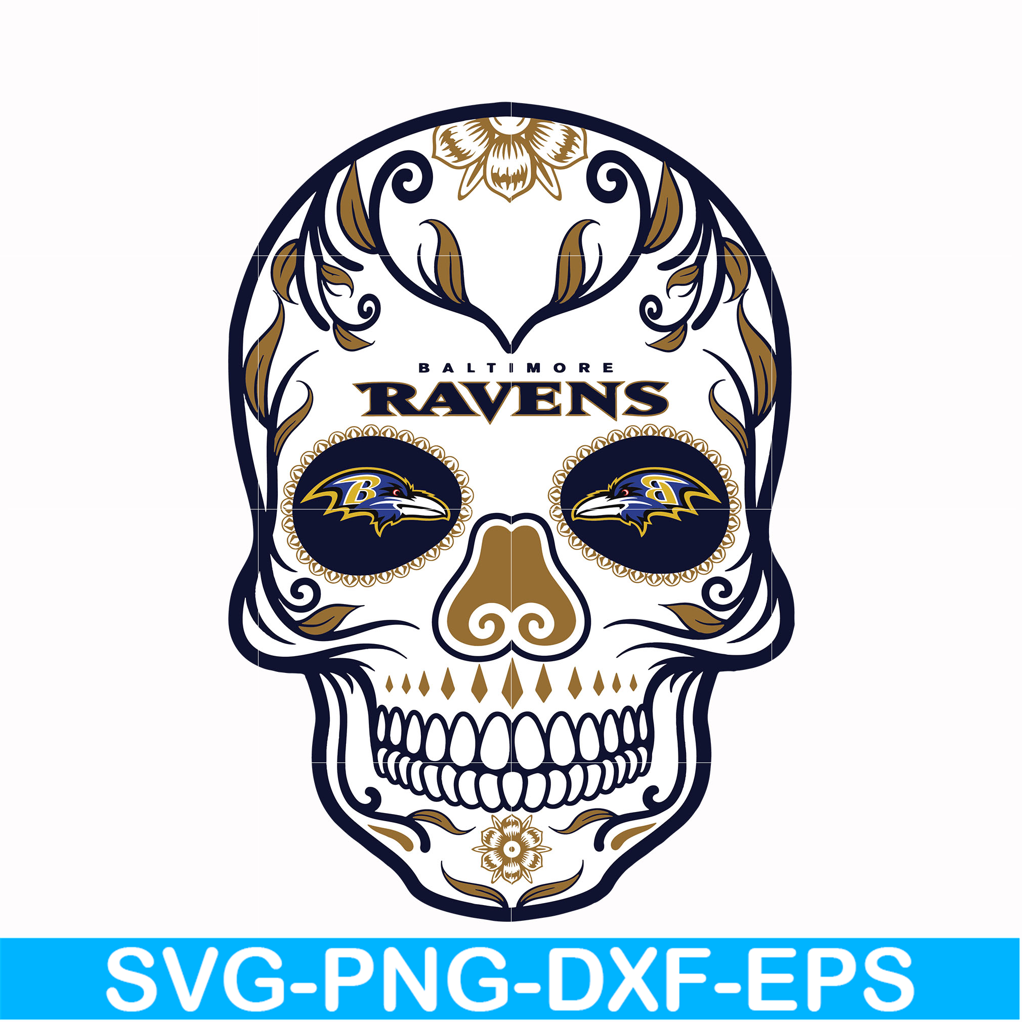 Baltimore Ravens skull madala svg, Baltimore Ravens svg, Rav | Inspire ...