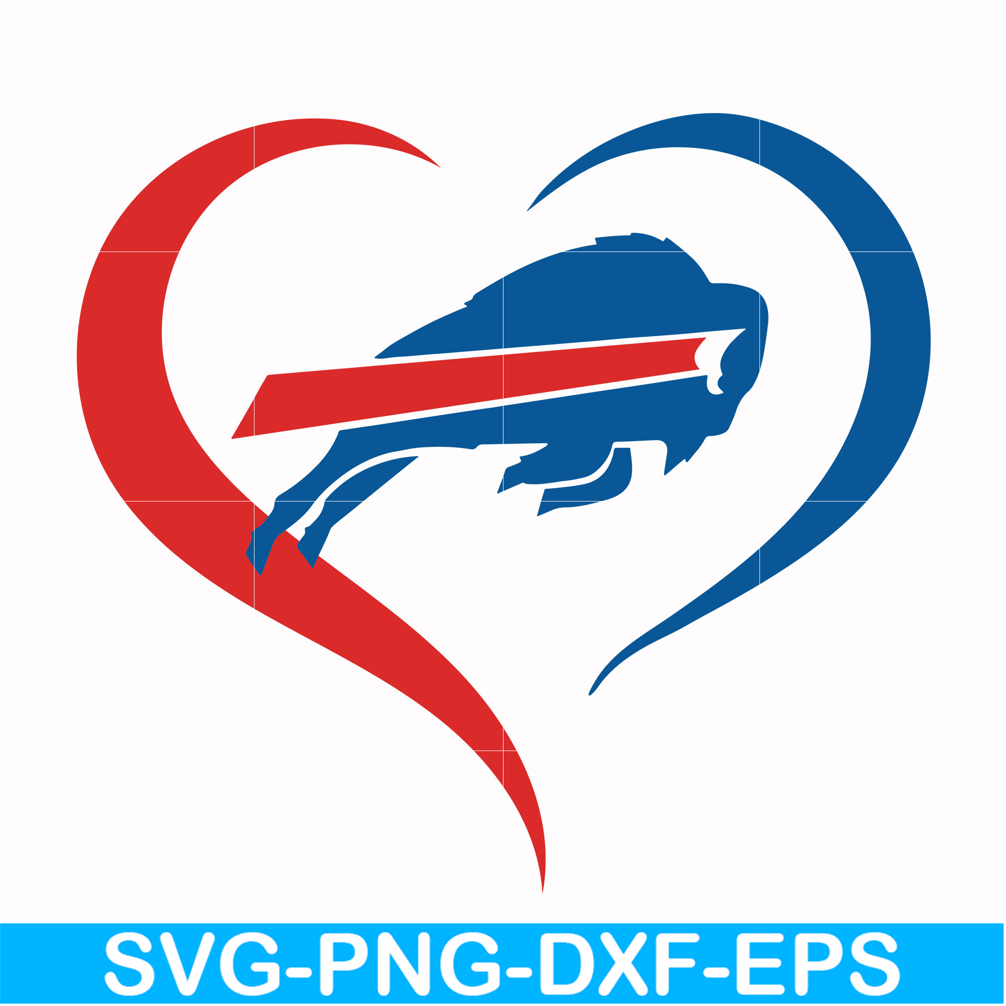 Buffalo Bills heart svg, Bills heart svg, Nfl svg, png, dxf, - Inspire ...