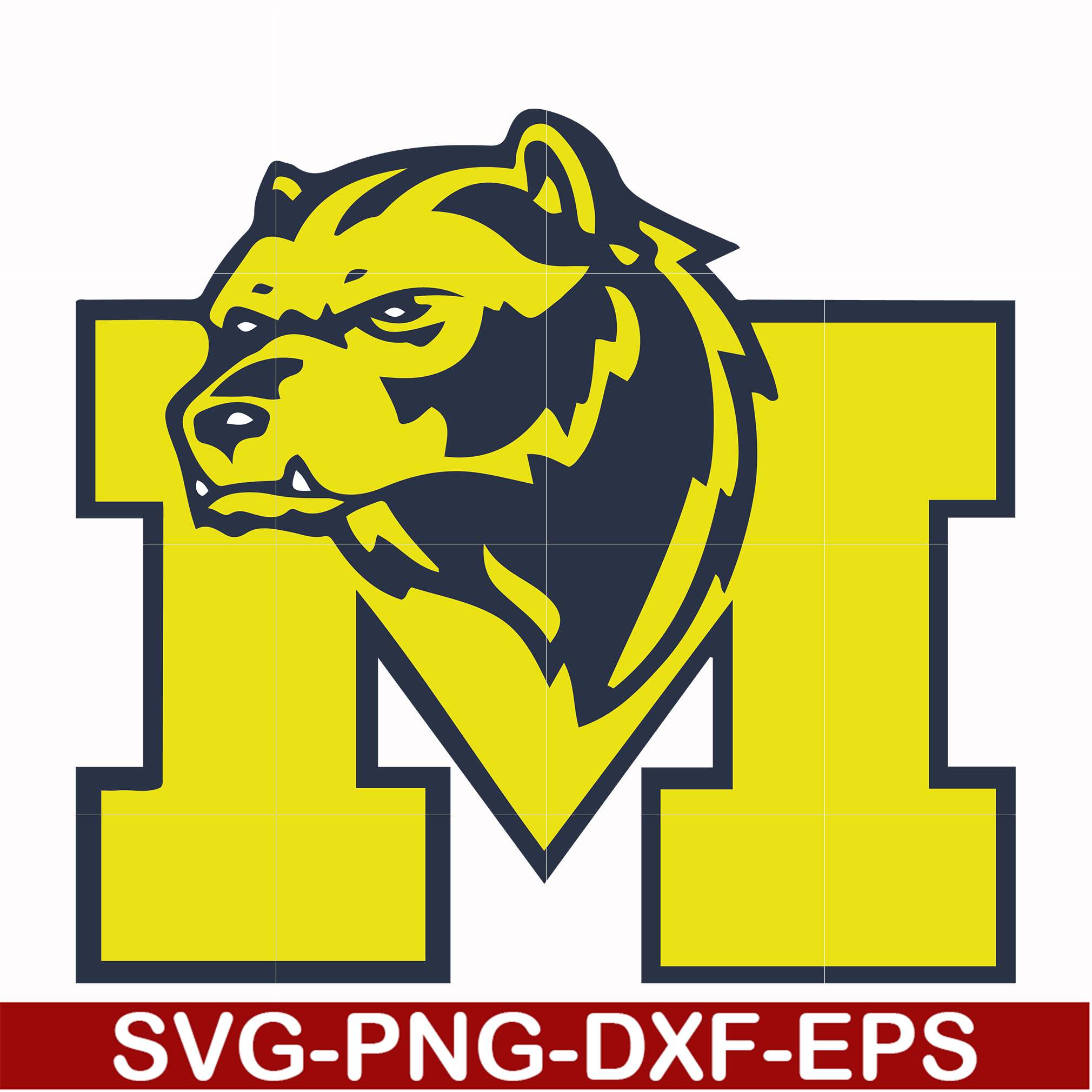 Michigan Wolverines Set svg, png, dxf, eps file NCAA0000272 | Inspire ...