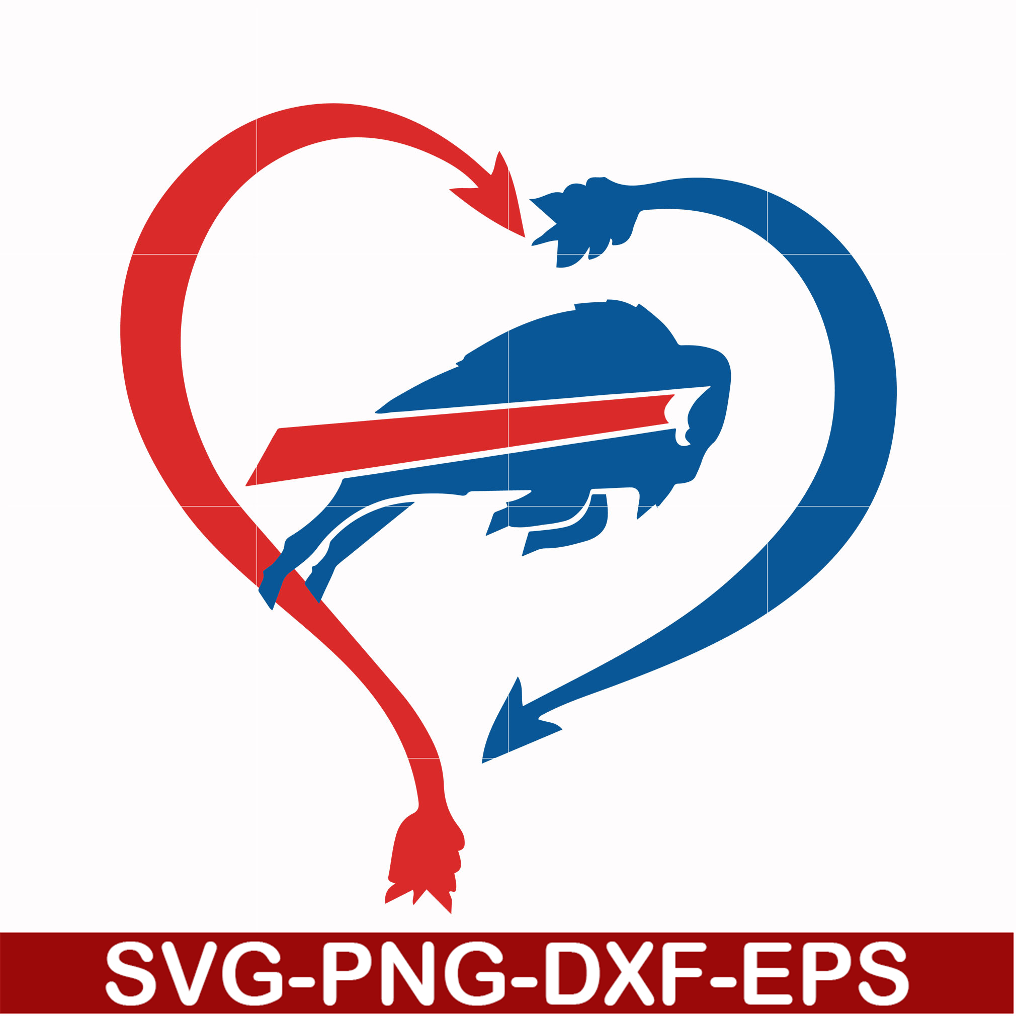 Buffalo Bills heart svg, Bills heart svg, Nfl svg, png, dxf, - Inspire ...