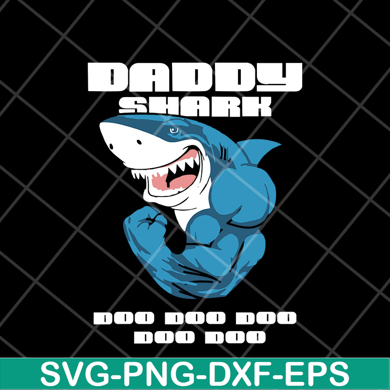 daddy shark svg, png, dxf, eps digital file FTD15052116 | Inspire Uplift
