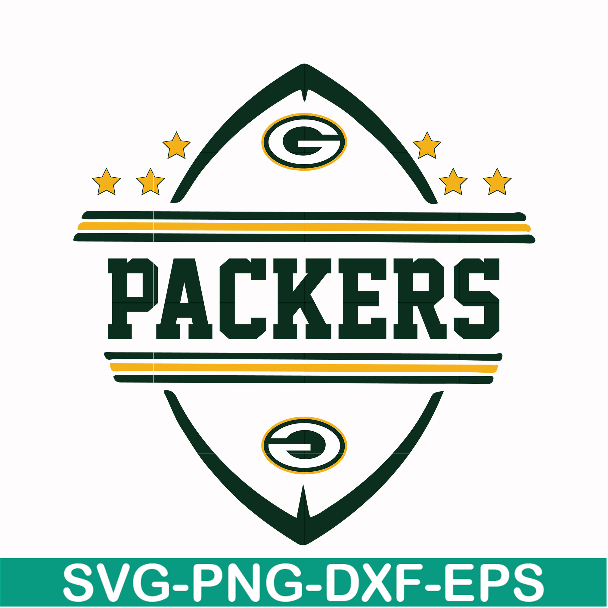 Green Bay Packers ball svg, Packers svg, Nfl svg, png, dxf, | Inspire ...