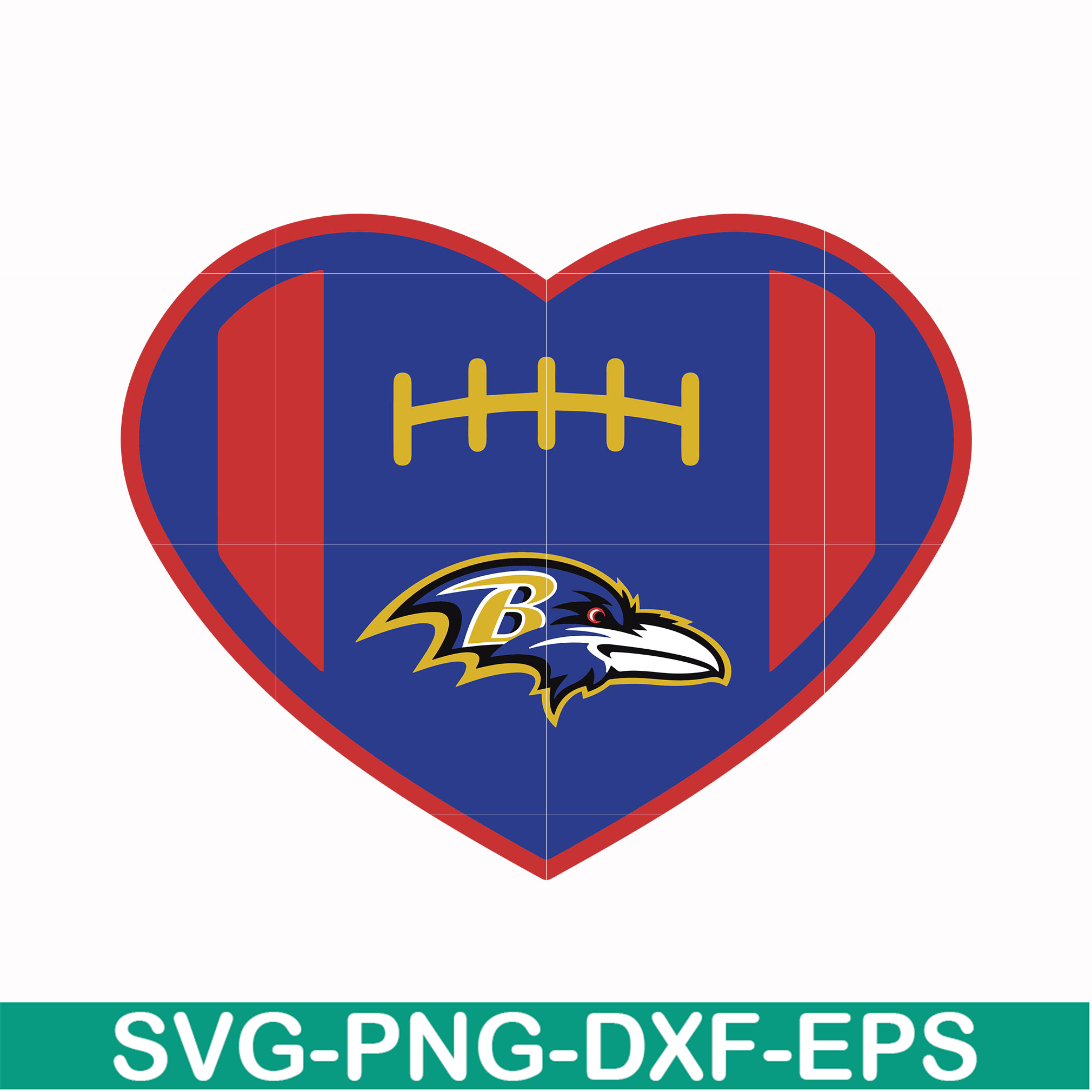 Baltimore Ravens heart svg, Baltimore Ravens svg, Ravens svg - Inspire ...