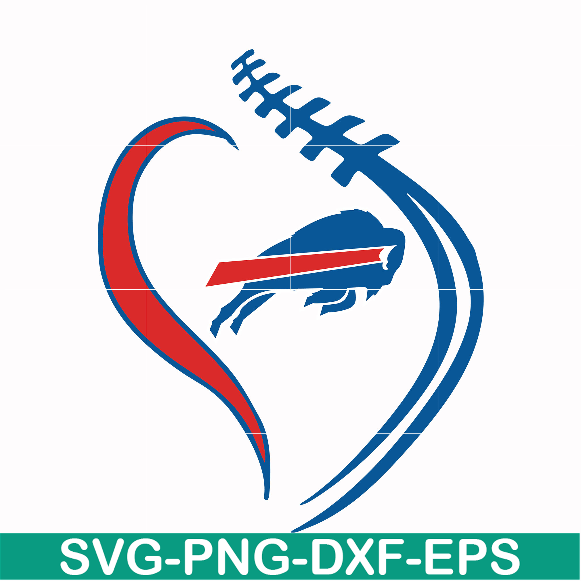 Buffalo Bills heart svg, Bills heart svg, Nfl svg, png, dxf, - Inspire ...