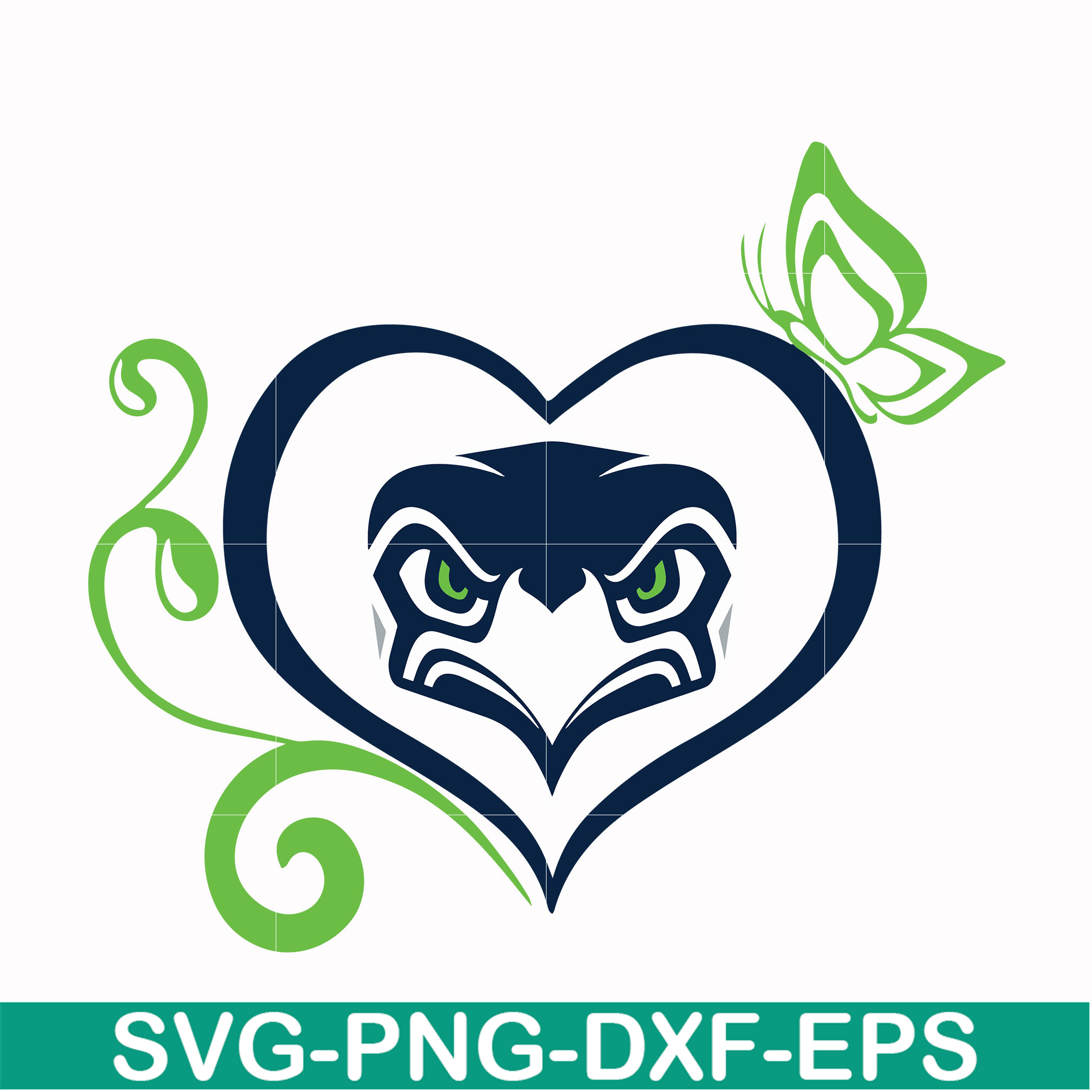 Seattle Seahawks heart svg, seahawks heart svg, Nfl svg, png | Inspire ...