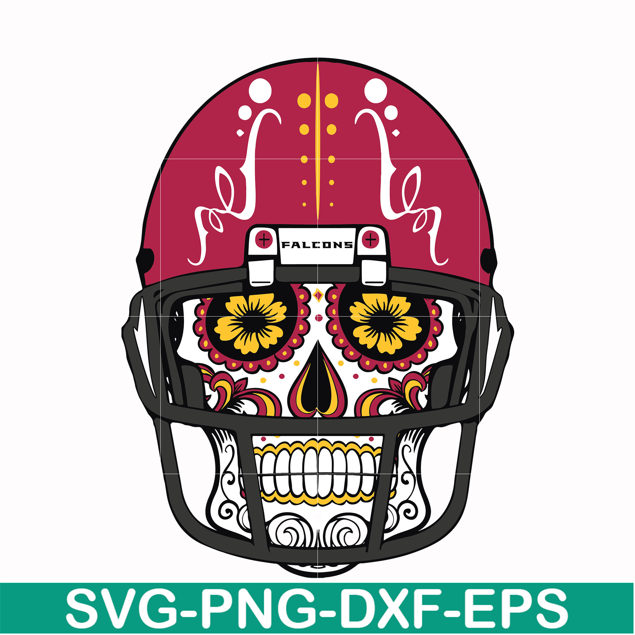 Atlanta Falcons Skull svg, Falcons svg, Sport svg, Nfl svg, | Inspire ...