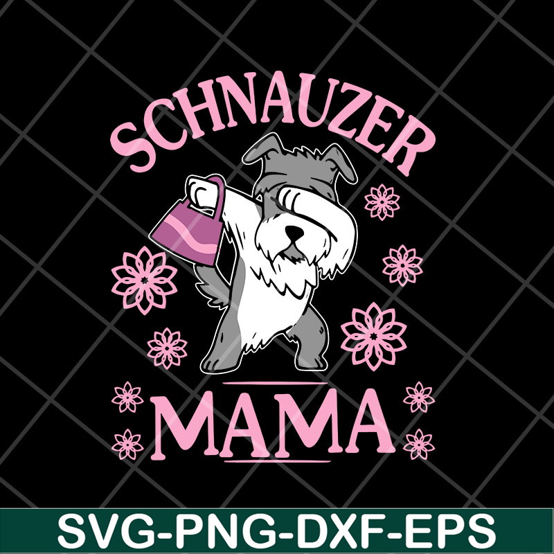 Schnauzer mama svg, Mother's day svg, eps, png, dxf digital | Inspire ...