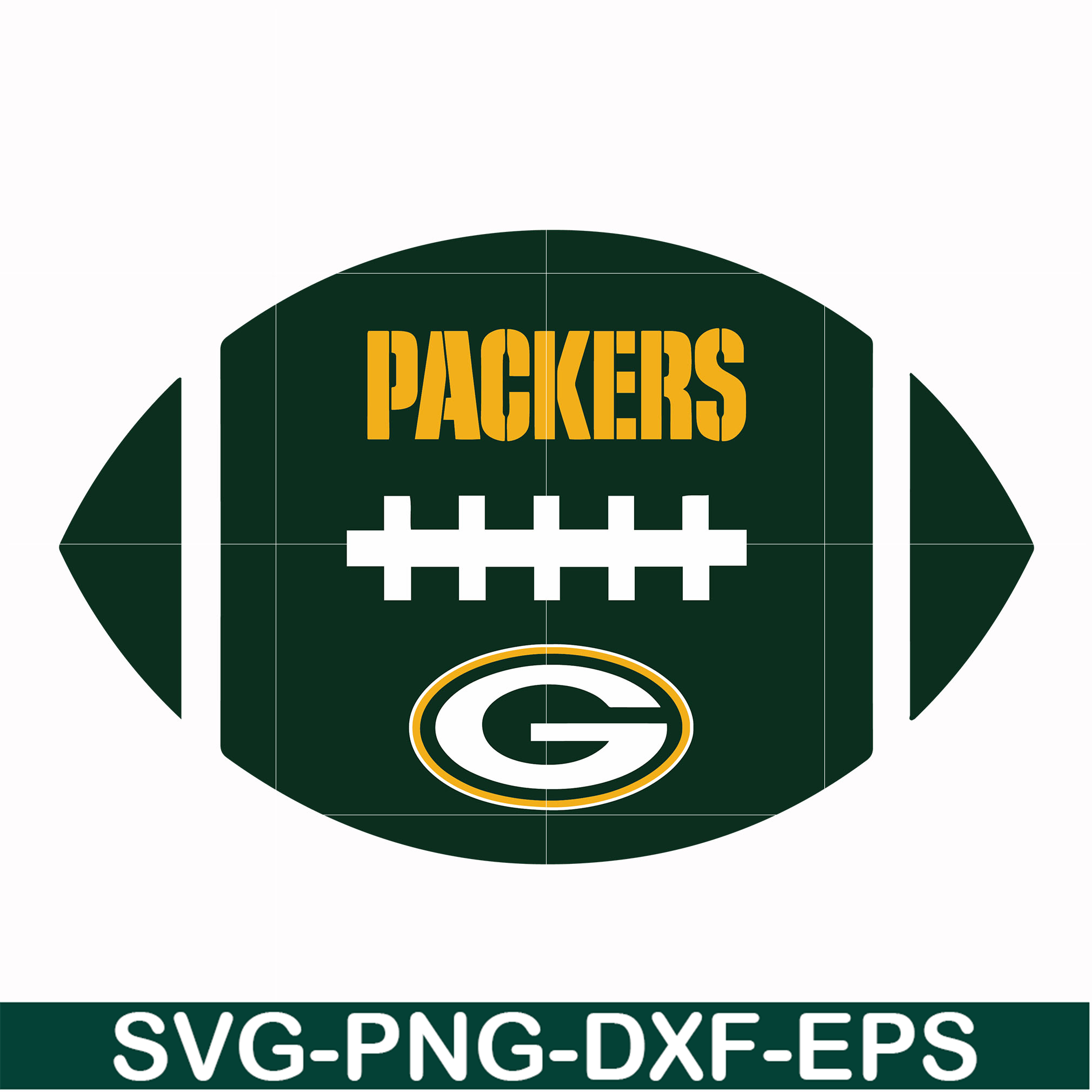 Green Bay Packers Ball svg, Packers Ball, Nfl svg, png, dxf, | Inspire ...