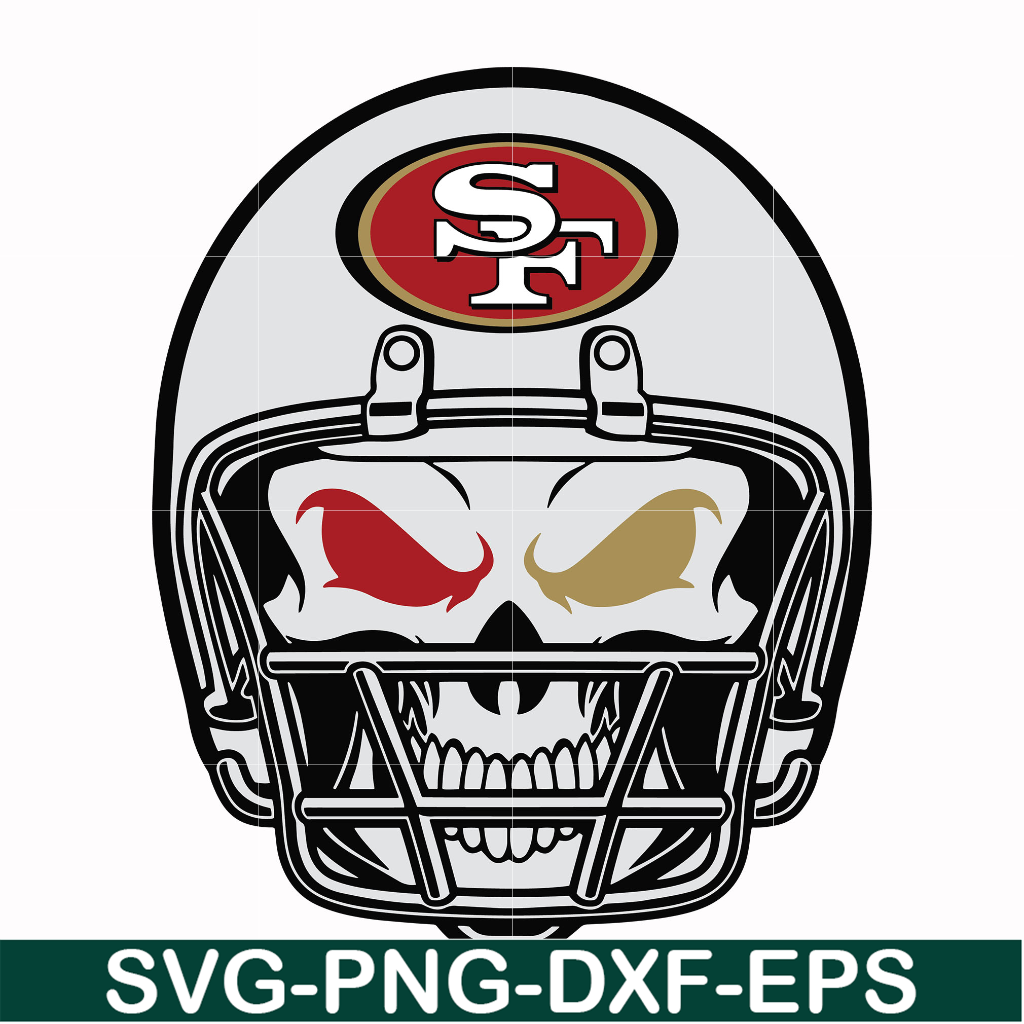San francisco 49ers skull svg, 49ers skull svg, Nfl svg, png - Inspire ...