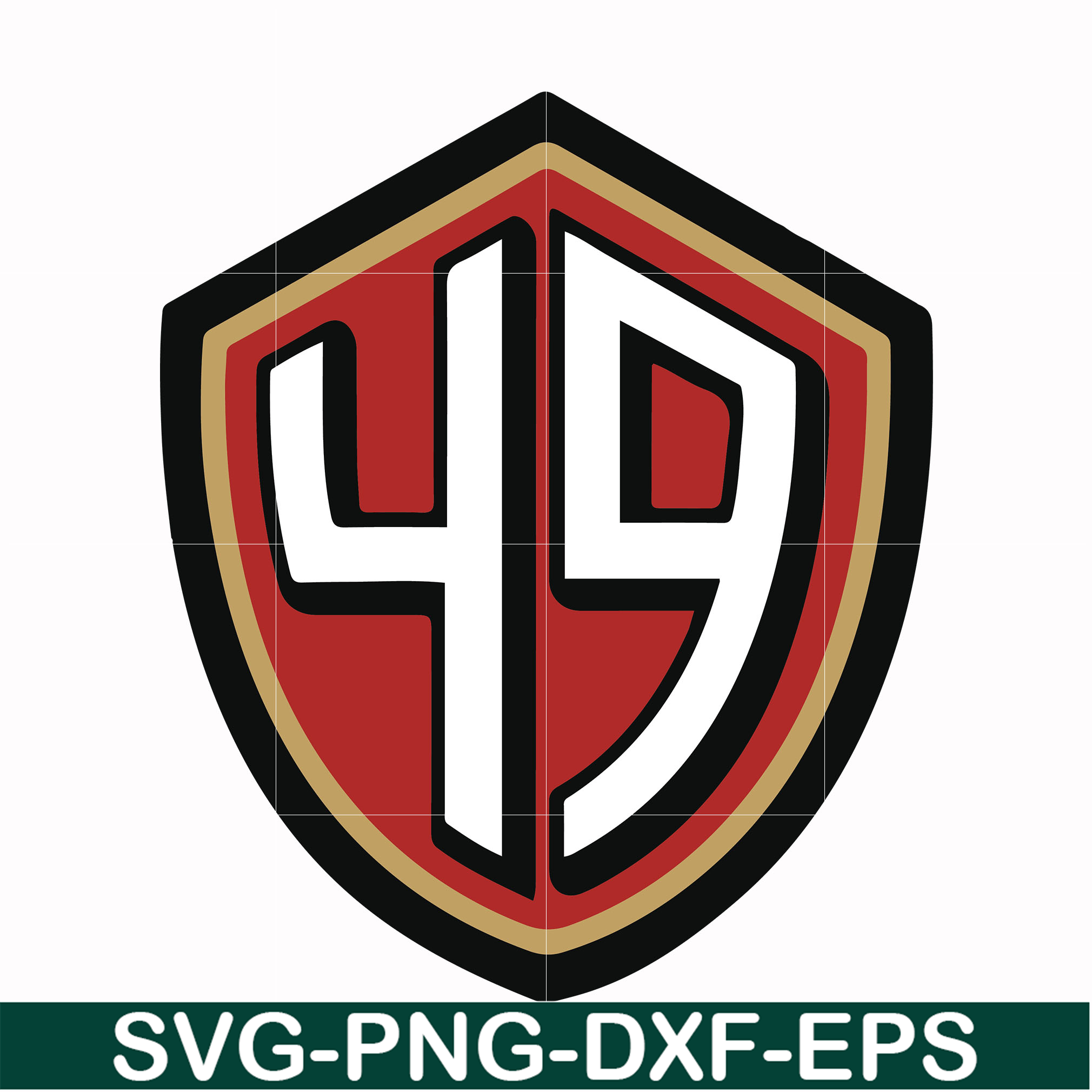 San francisco 49ers svg, 49ers svg, Nfl svg, png, dxf, eps d | Inspire ...