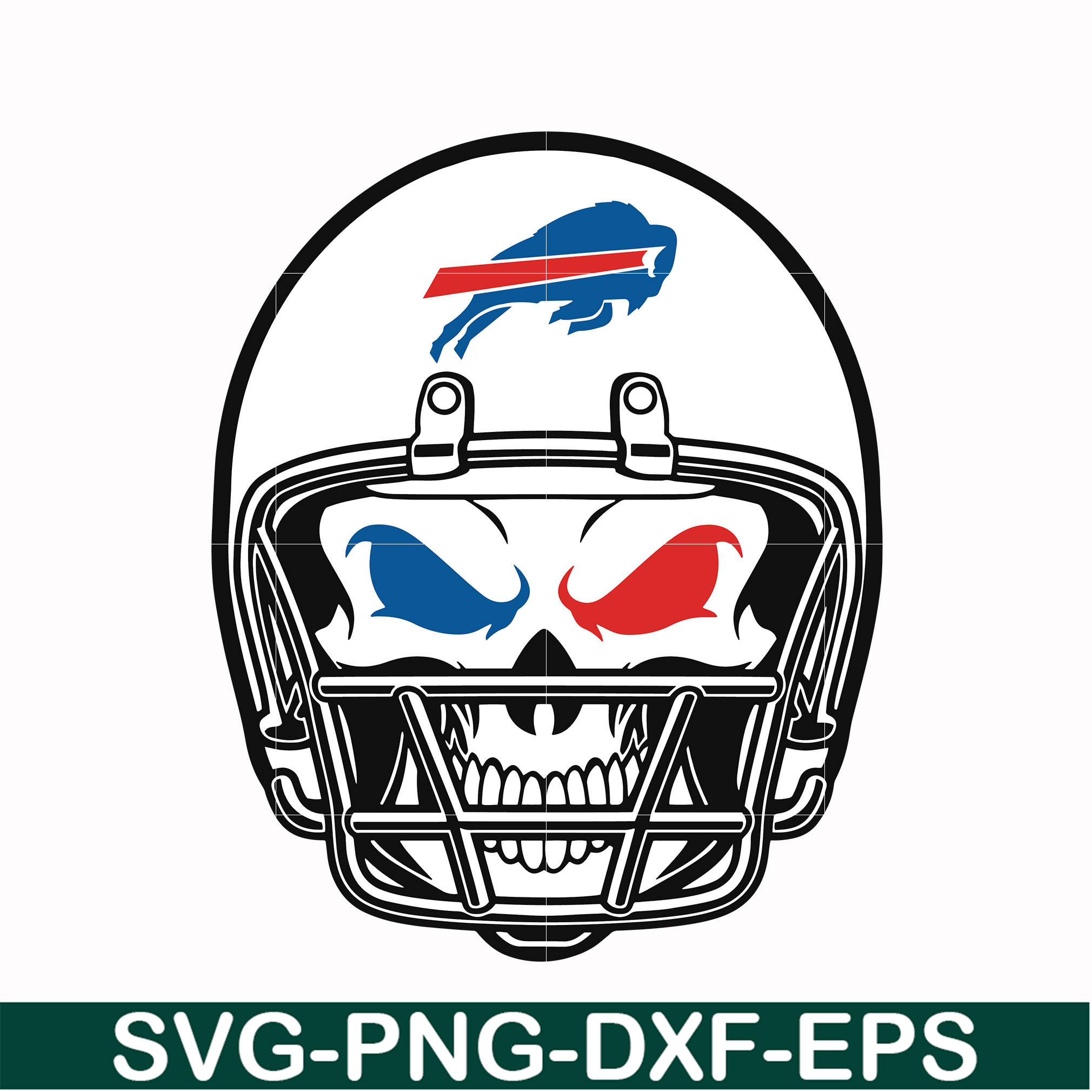 Buffalo Bills skull svg, Bills skull svg, Nfl svg, png, dxf, - Inspire ...