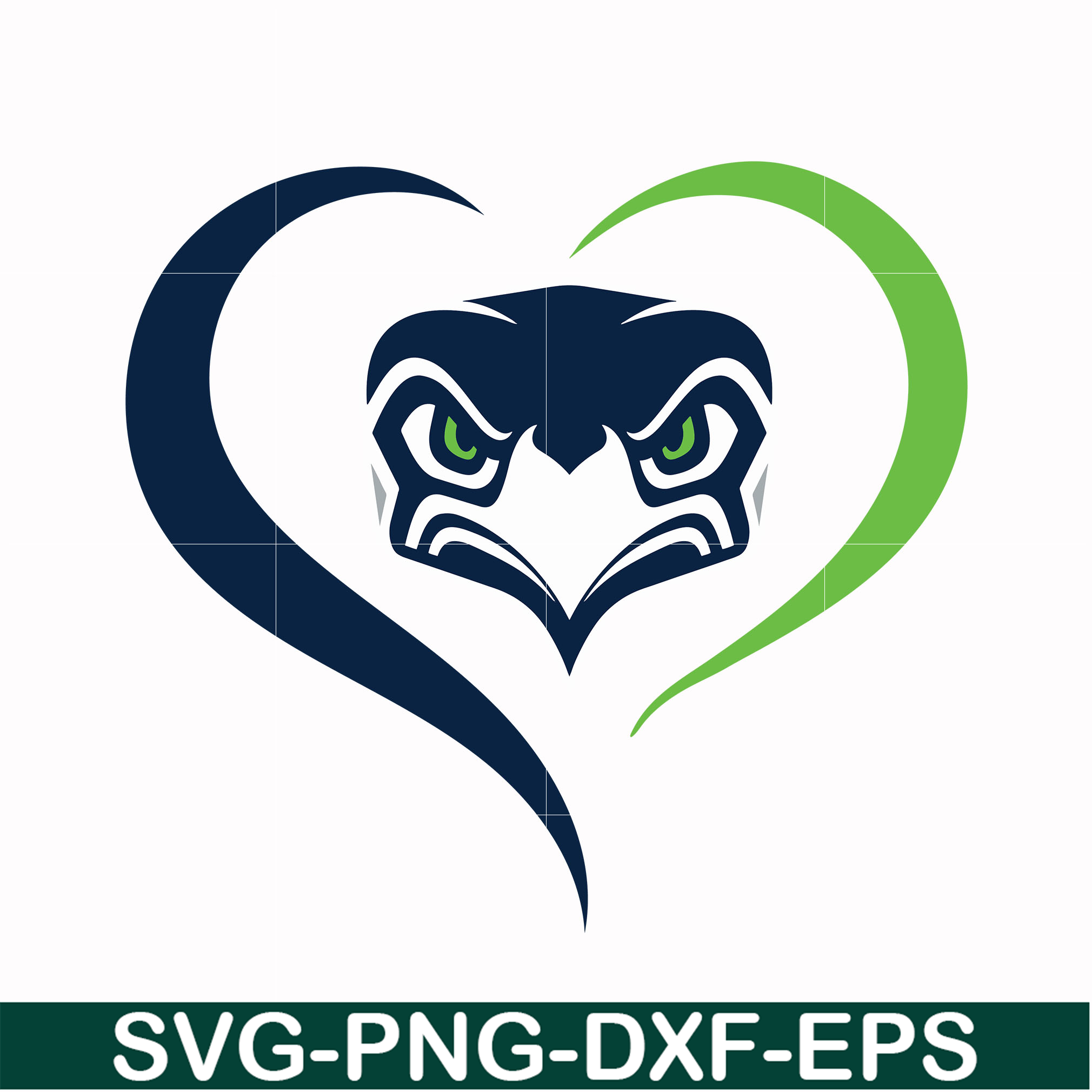Seattle Seahawks heart svg, seahawks heart svg, Nfl svg, png - Inspire ...