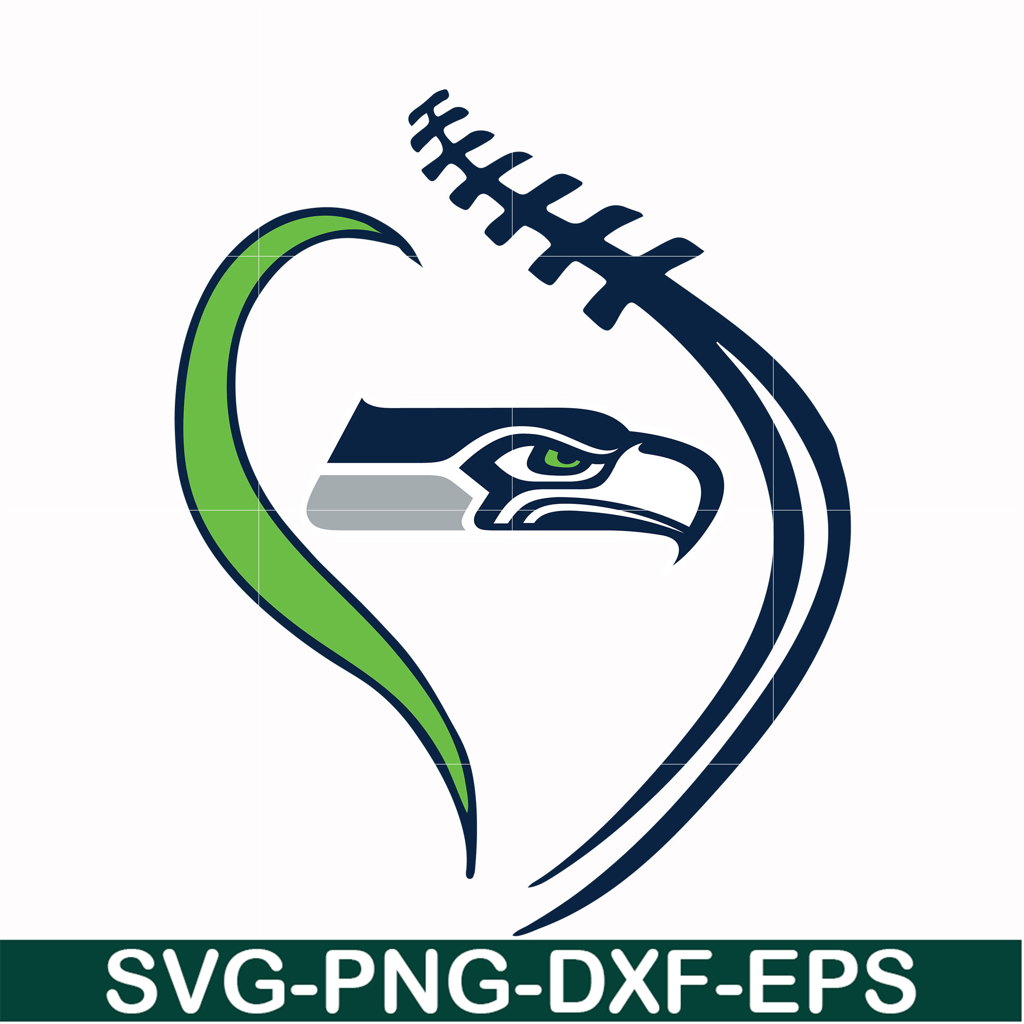 Seattle Seahawks heart svg, seahawks heart svg, Nfl svg, png | Inspire ...