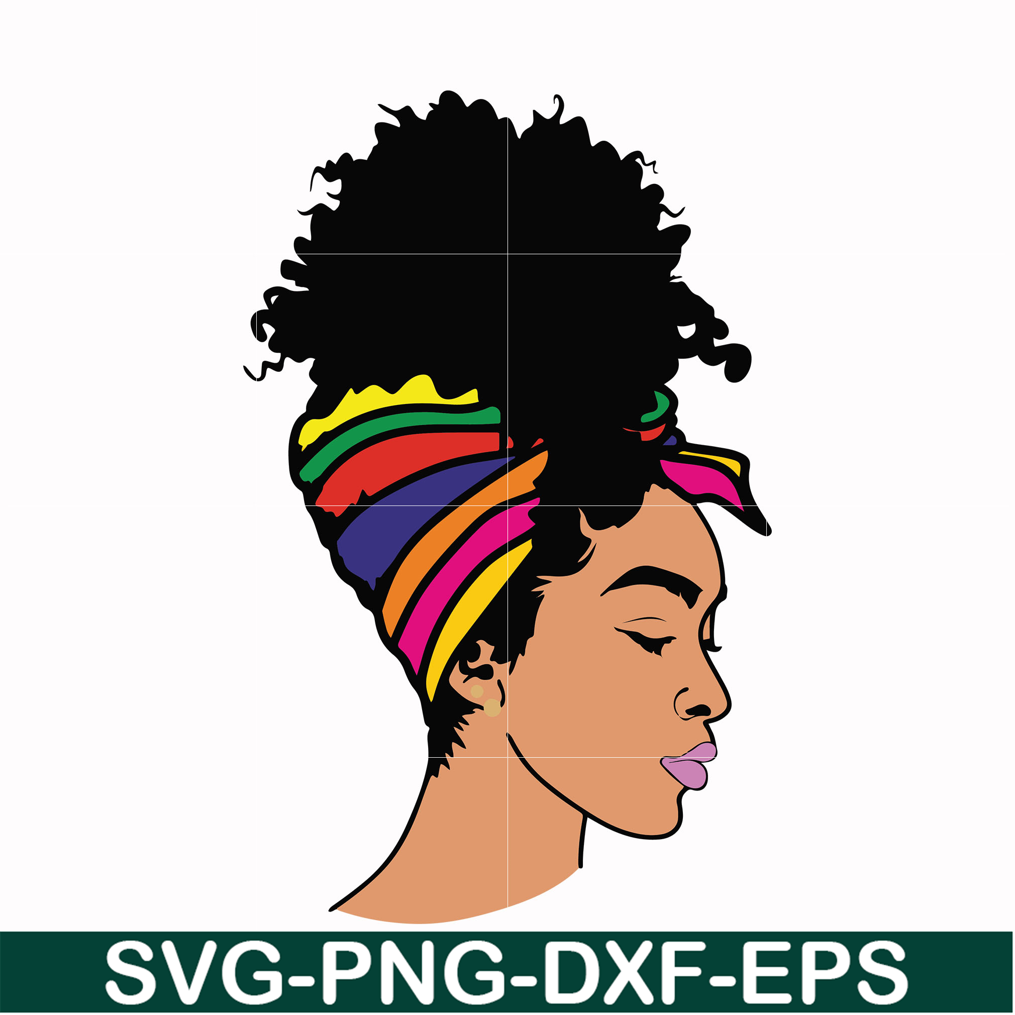 Unbothered Black Girl Svg, Afro Woman Svg, African American - Inspire ...
