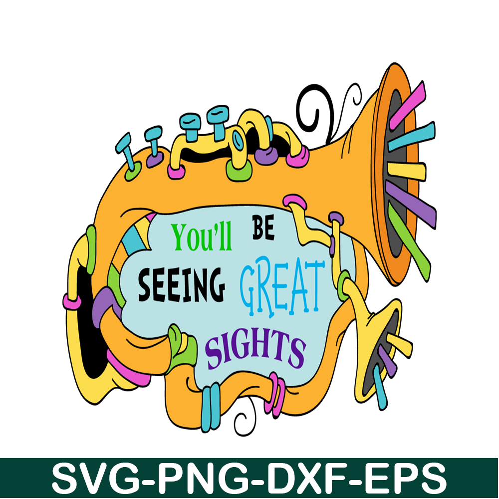 You'll Be Seeing Great Sights SVG, Dr Seuss SVG, Dr Seuss Qu - Inspire ...