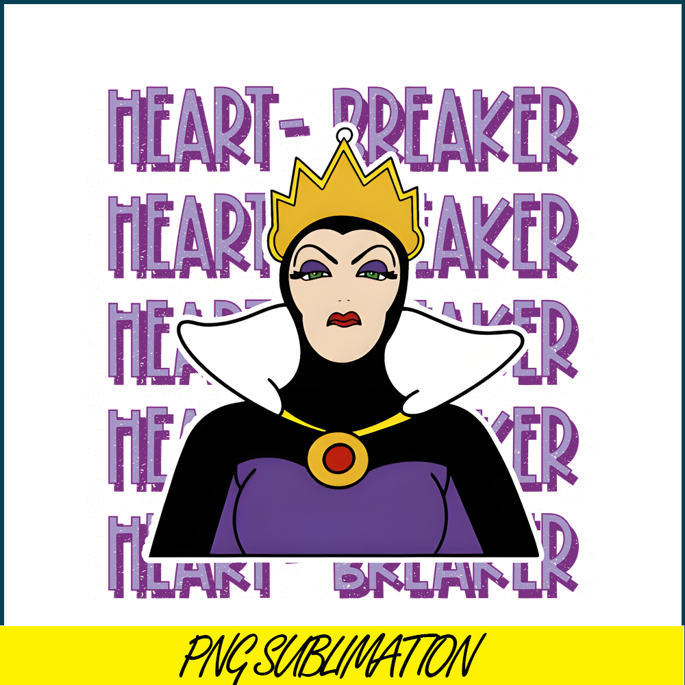 Heart Breaker Evil Queen PNG | Inspire Uplift