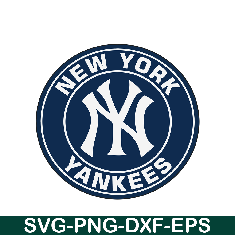NewYork Yankees Logo SVG, Major League Baseball SVG, Basebal | Inspire ...