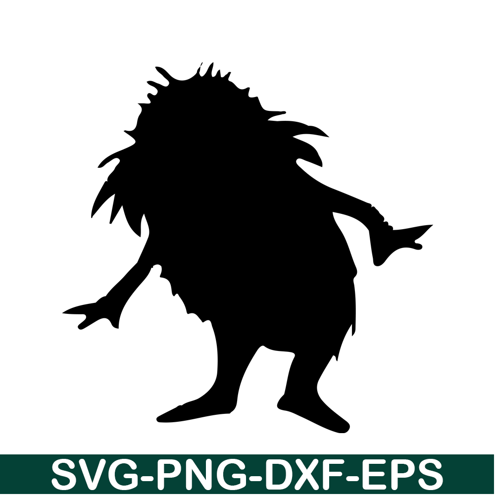 The Lorax Black Shadow SVG, Dr Seuss SVG, Cat In The Hat SVG | Inspire ...