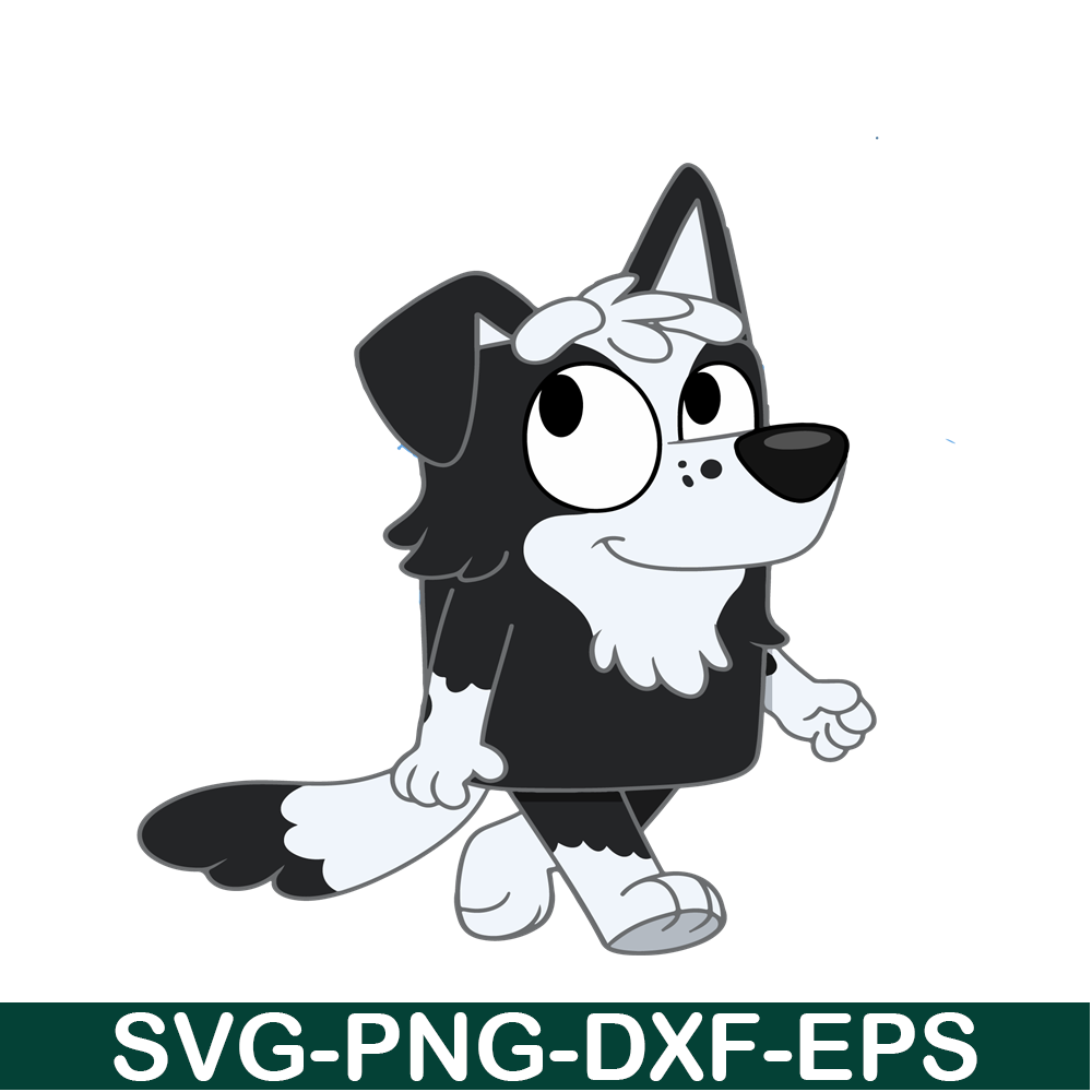 Mackenzie SVG PNG PDF Bluey Character SVG Bluey Cartoon SVG | Inspire ...